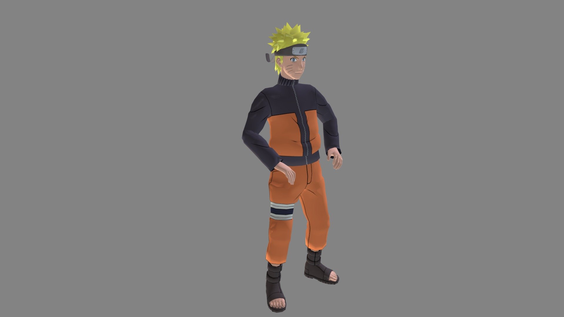 Naruto - 3D model by cosenkokir [ce9a534] - Sketchfab