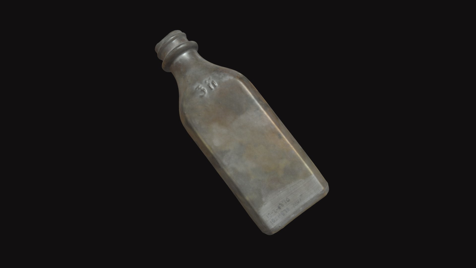 Brockway Glass Bottle - 3D model by MSU DHI Lab [ce9cd96] - Sketchfab