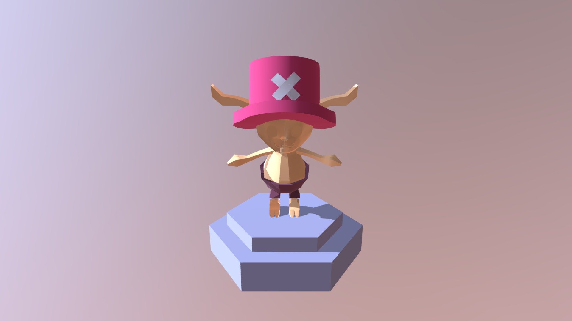 Tony Tony Chopper (work in progress) - 3D model by Tordanel [ce9eccc ...