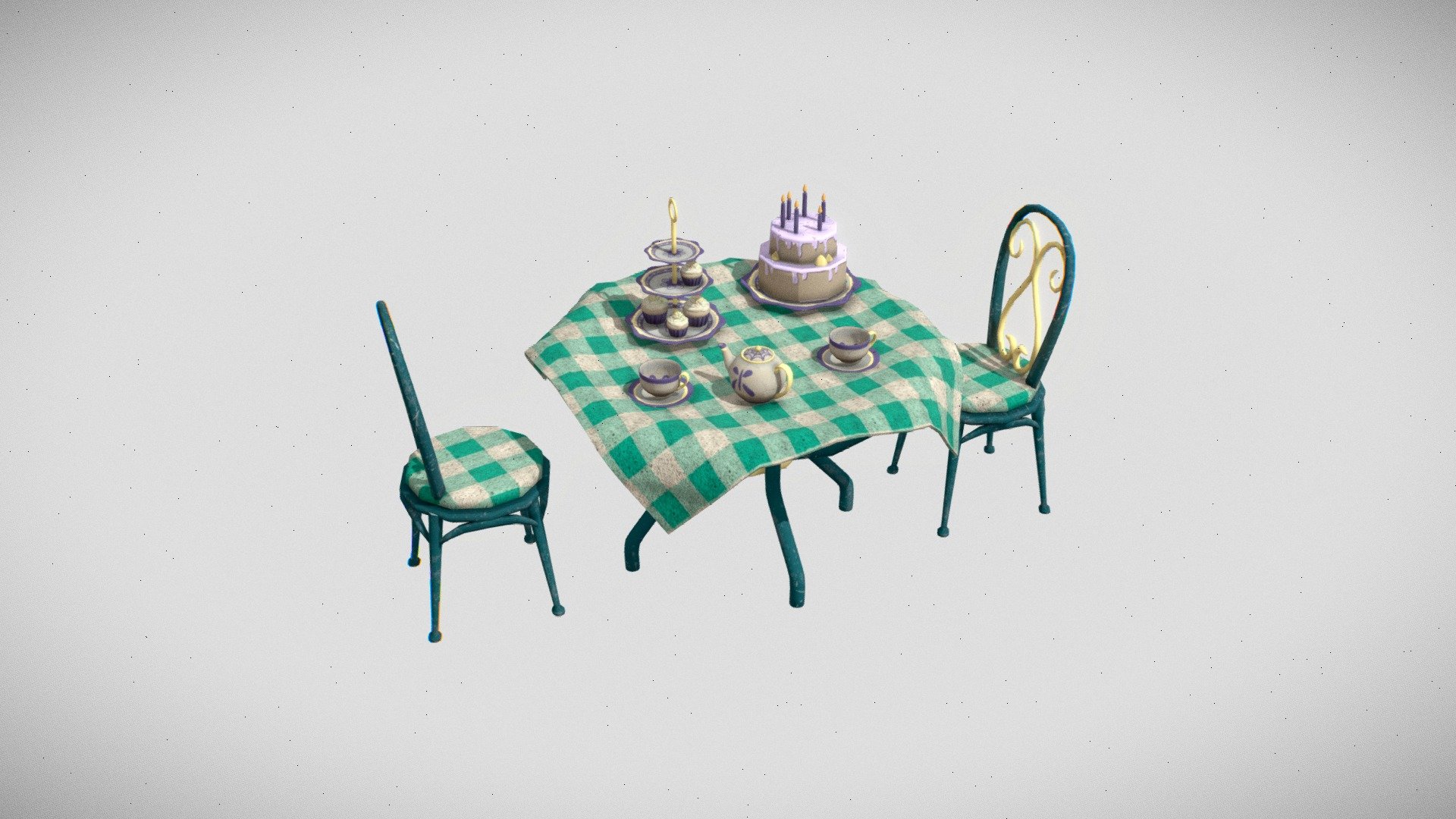 Picnic Asset Bundle - 3D model by emma1h [cea062a] - Sketchfab