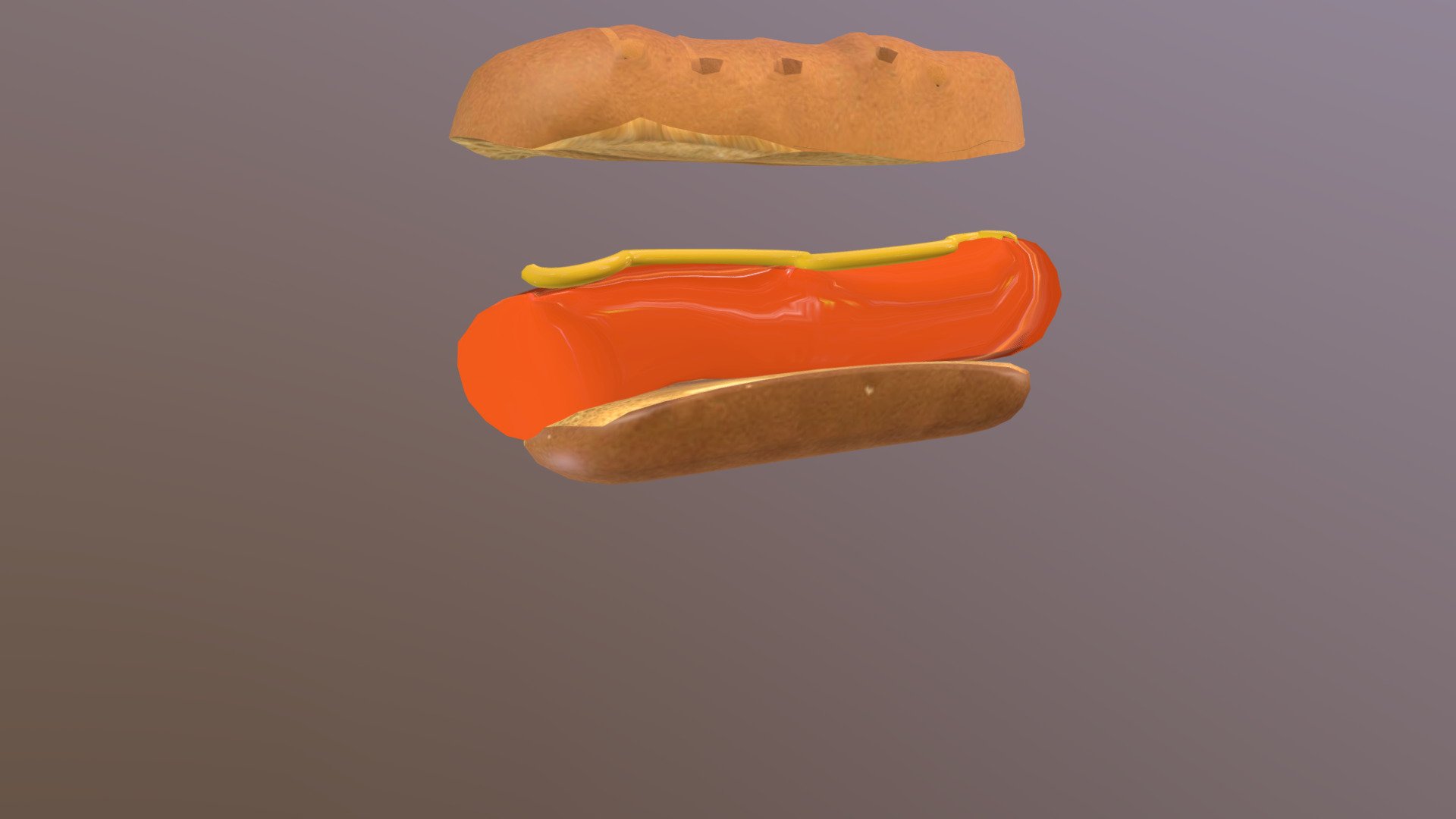 Hot Dog - 3D model by AnimaDante [cea14e6] - Sketchfab