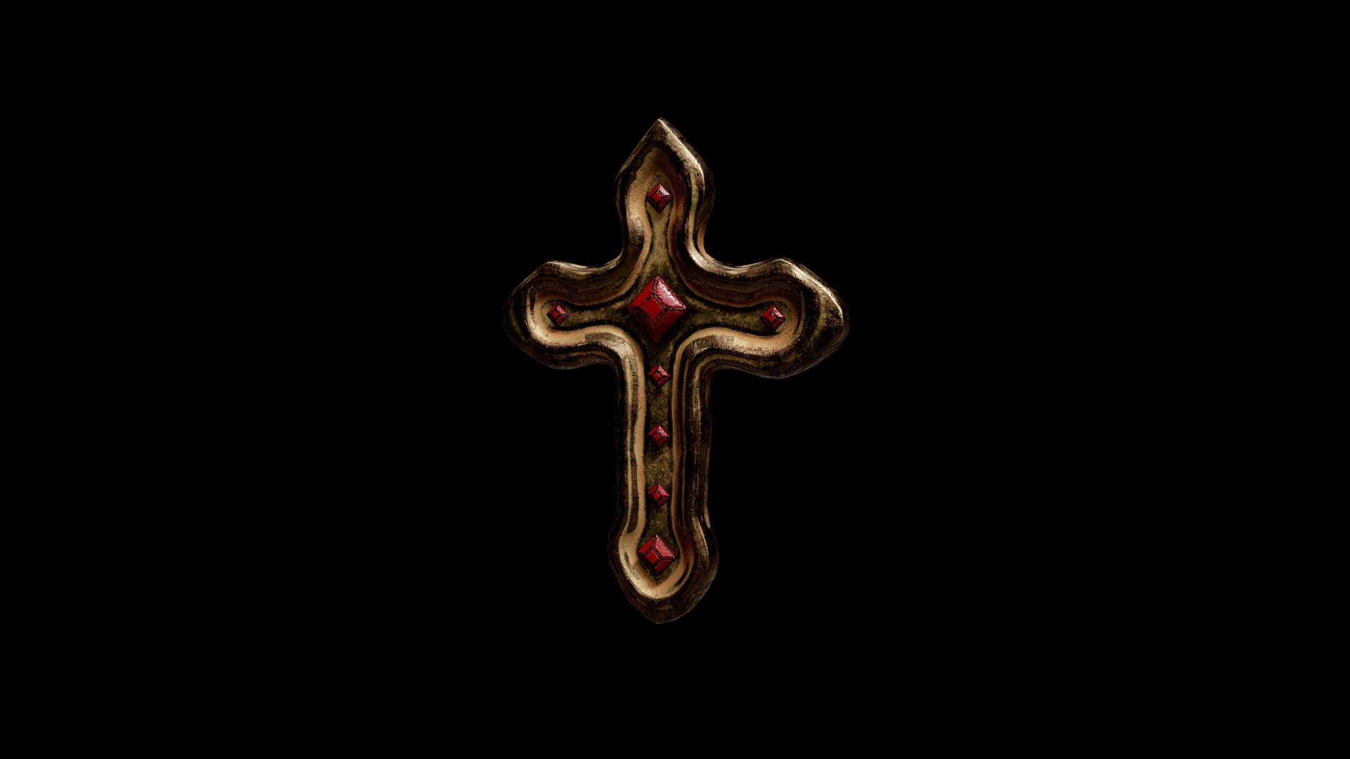 Evil Spirit Crow - Cross - 3D model by HWolfen [cea2a41] - Sketchfab