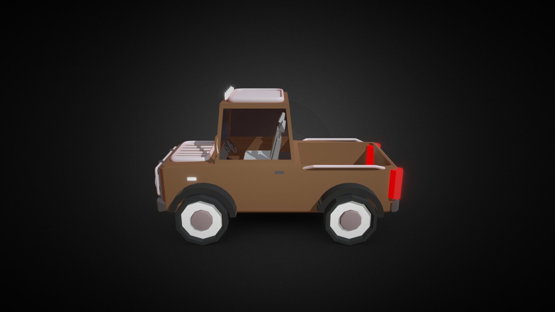 Low Poly Pickup - Download Free 3D model by farooq.smurf [cea6239 ...