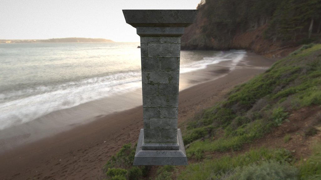 Medieval Pillar - 3D model by milanharris [cea7b0b] - Sketchfab