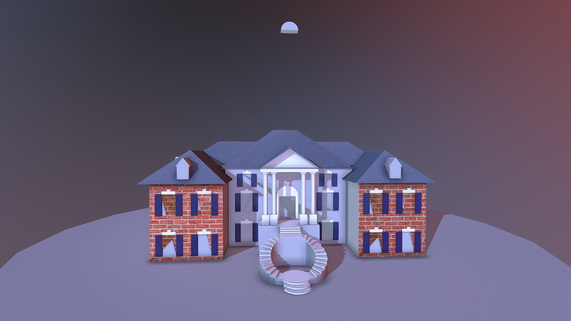 Building critique / Mansion (3) - 3D model by Matthew Robinson ...