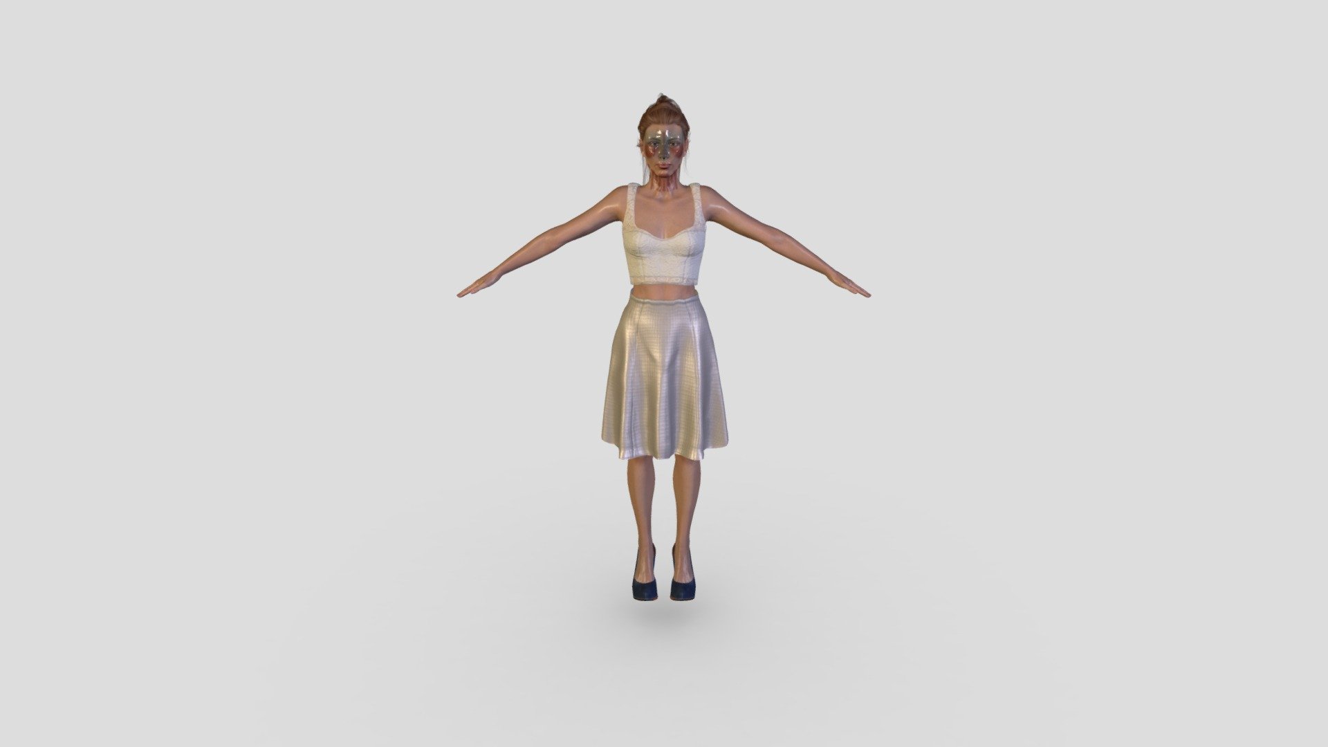 Girl - Download Free 3D model by mehdi_beigi [cea9e55] - Sketchfab