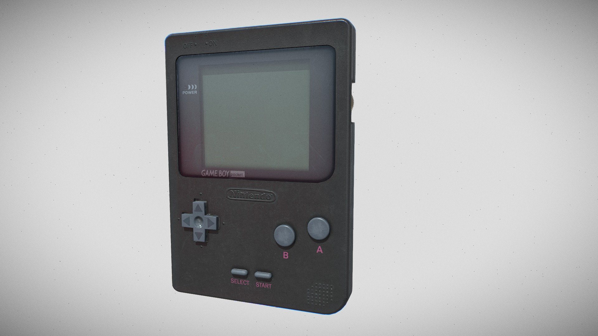 Nintendo GameBoy Pocket - 3D model by paulinawarn [ceab6ca] - Sketchfab
