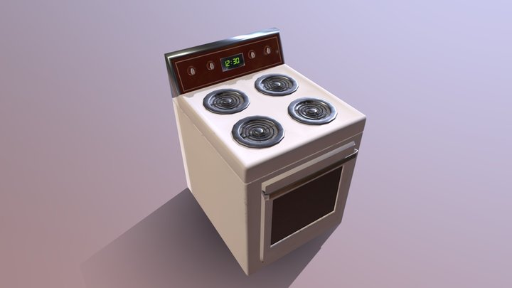 Electric-stove 3D models - Sketchfab