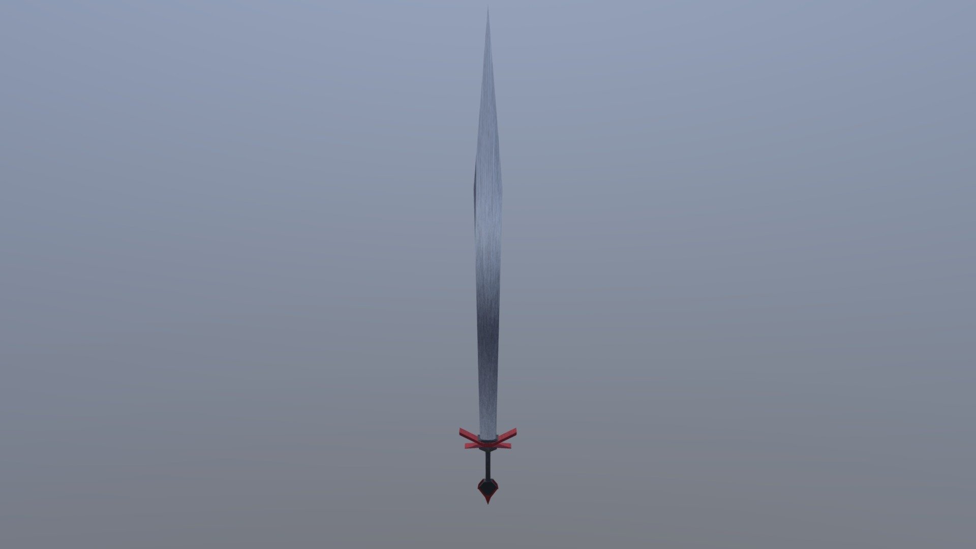 Realistic Black and Red Sword - 3D model by matthewnixon [ceac9be ...
