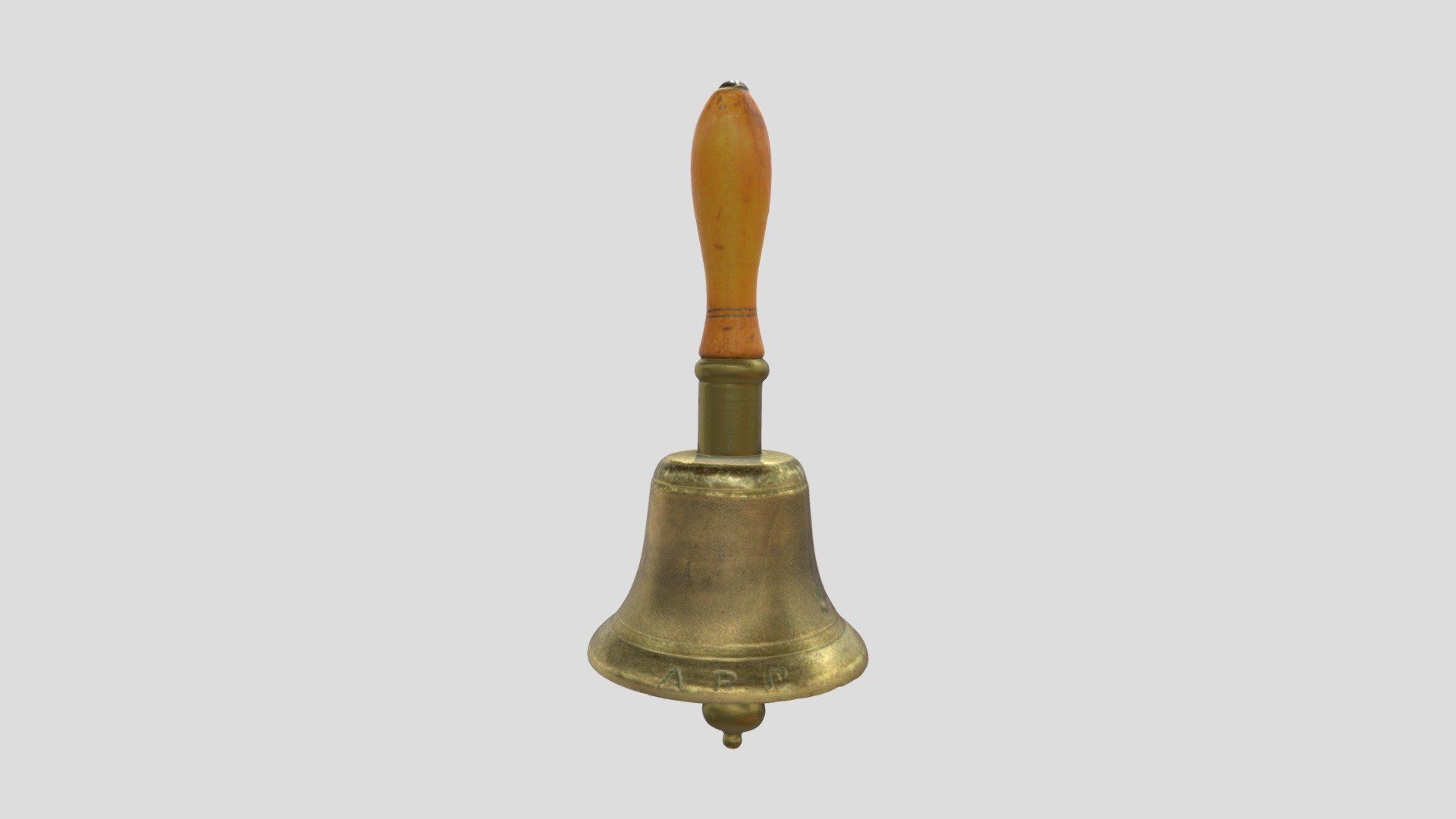 Air Raid Warden's Bell - 3D model by The Potteries Museum & Art Gallery ...