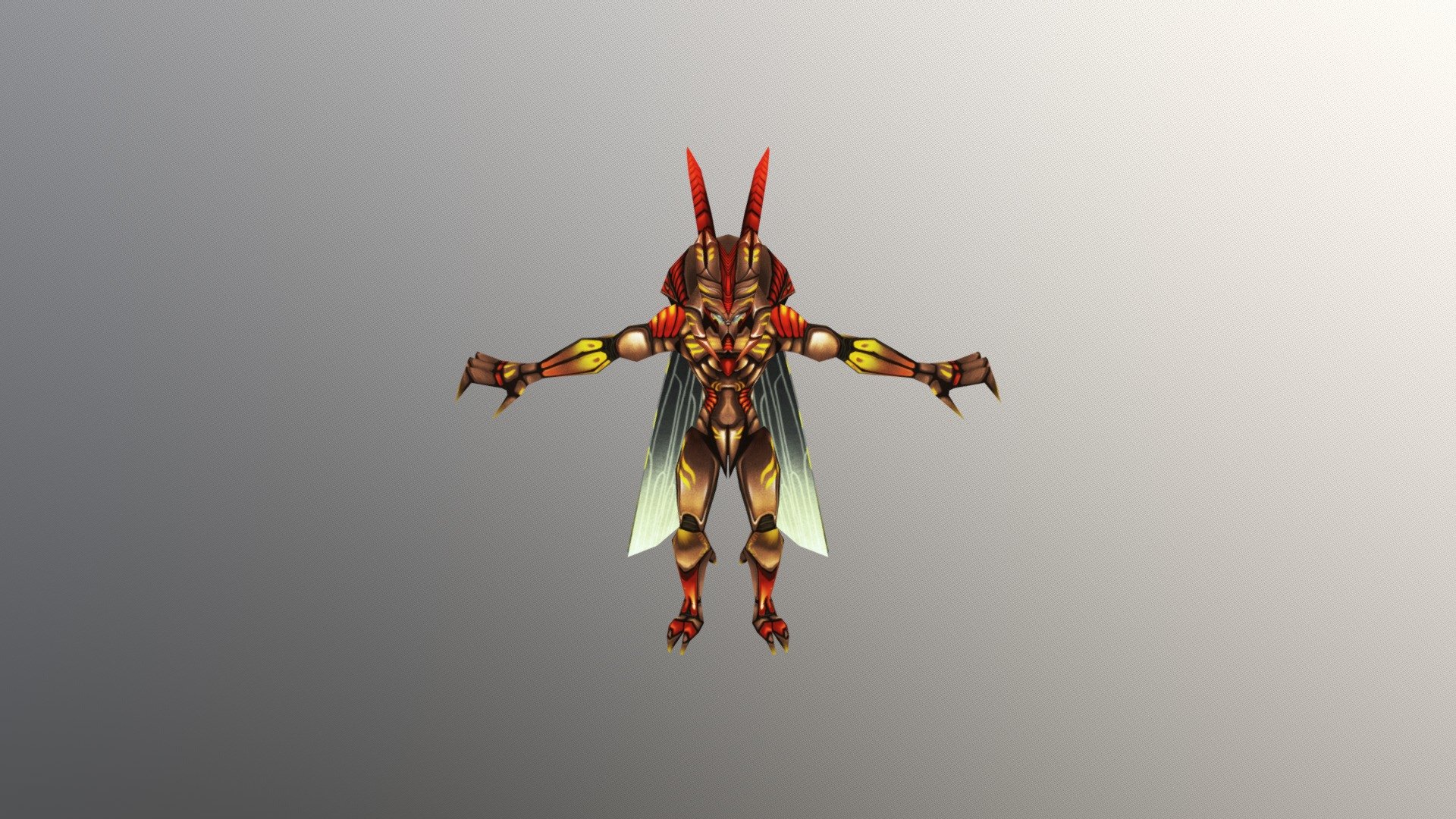 Insectoid - 3D model by carolsq.art [ceaed55] - Sketchfab