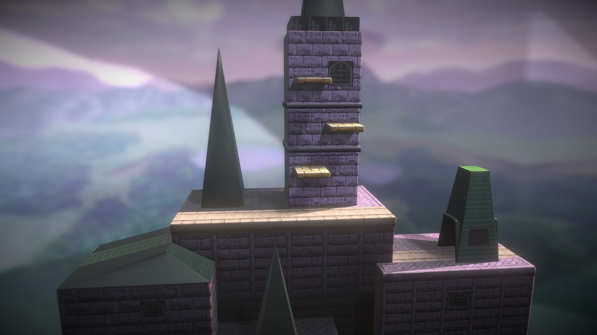 ~ Hyrule Castle ~ (N64 Version) - Download Free 3D model by FoxoutdaBox ...