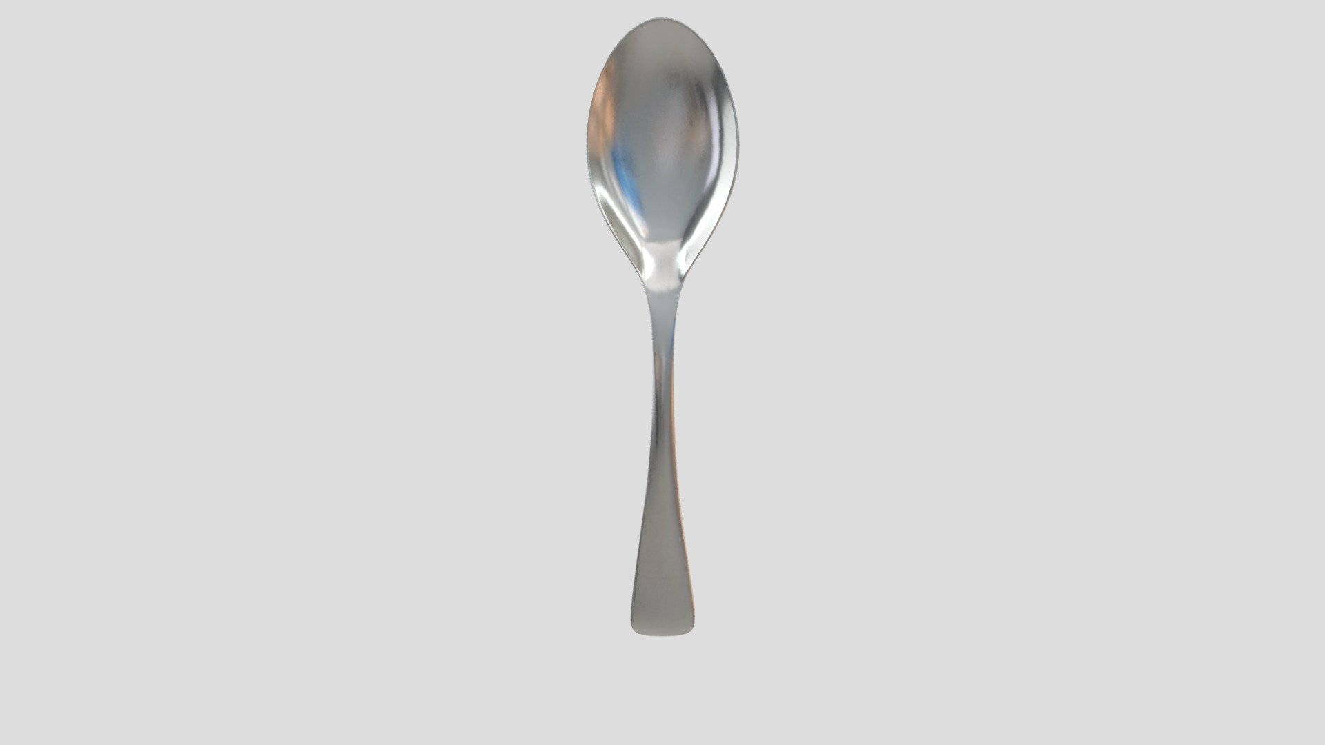 Silver Spoon - 3D model by Angel (@ang2082508) [ceb0978] - Sketchfab