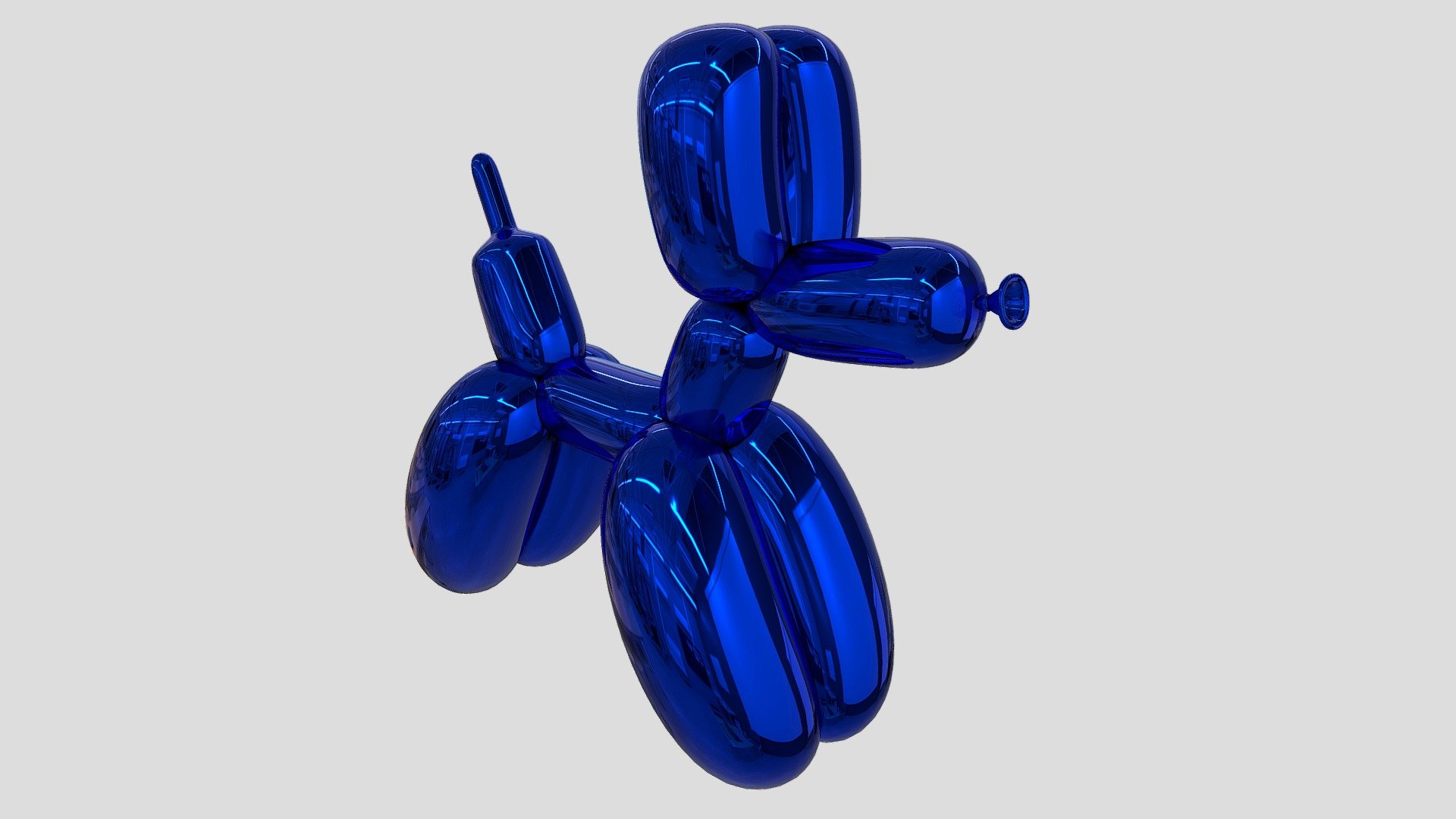 Jeff Koons Balao Cachorro Laranja