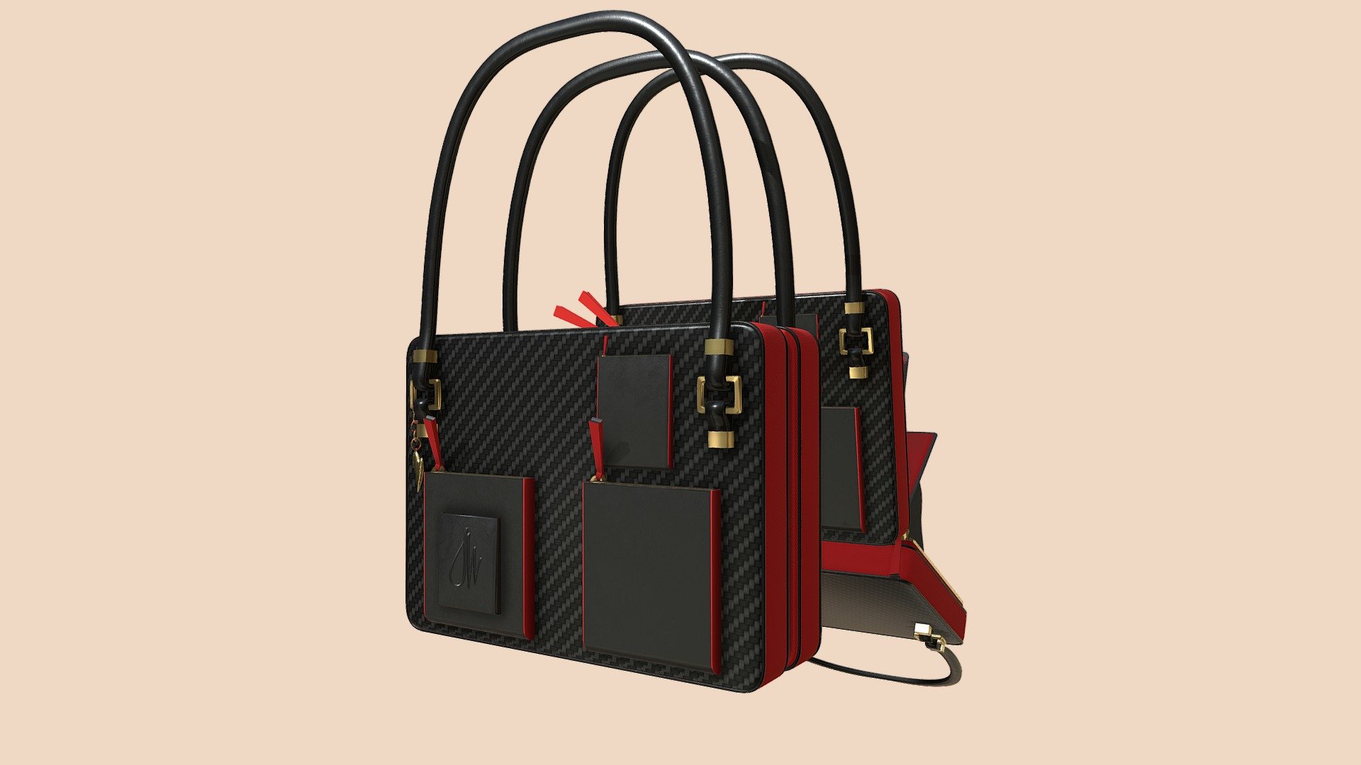 Computer Red - 3D model by Judith Wilson (@JudithWilson) [ceb2450 ...