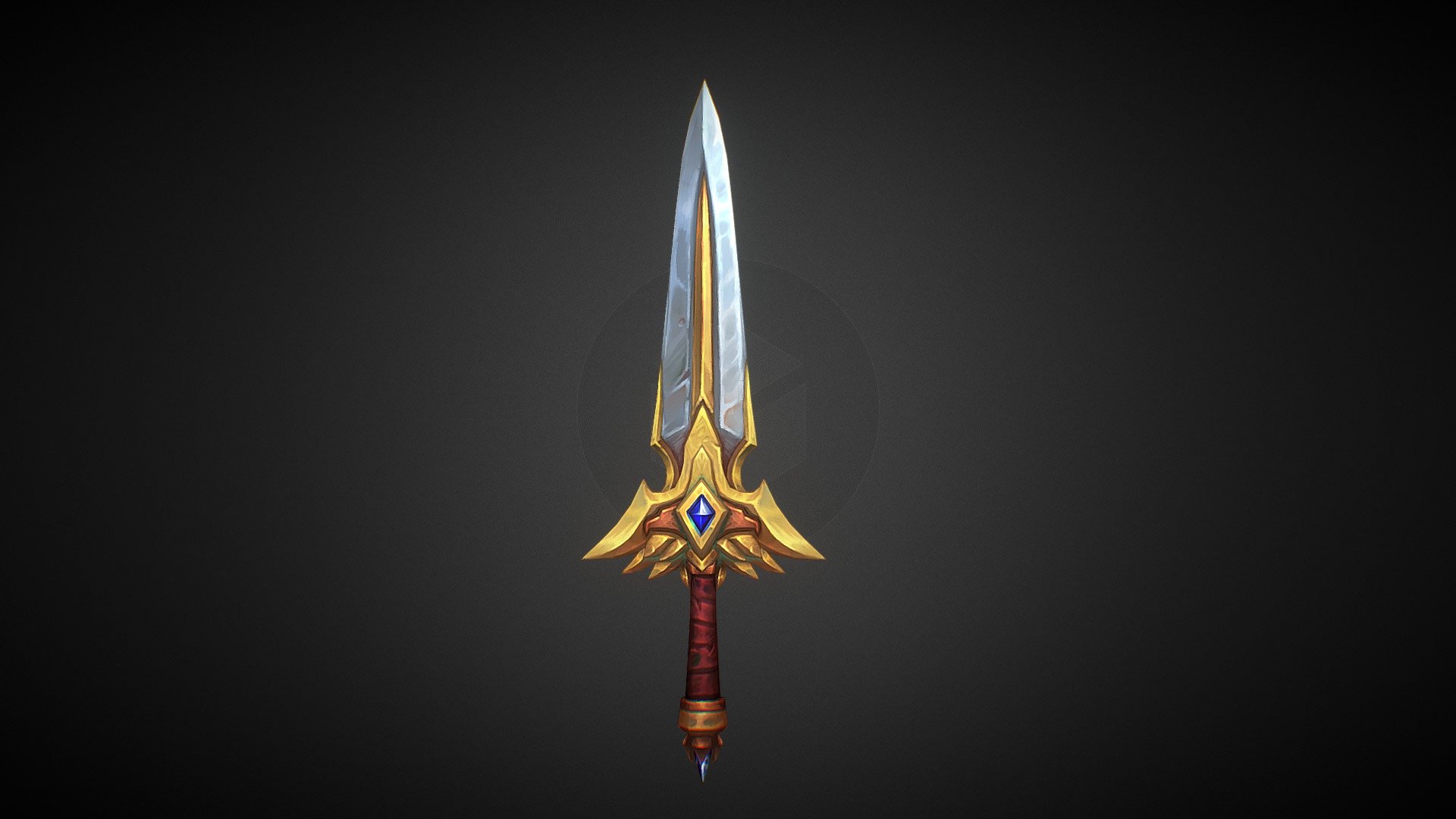 Brush N Poly Eagle Sword - Download Free 3D model by chemotoledo ...