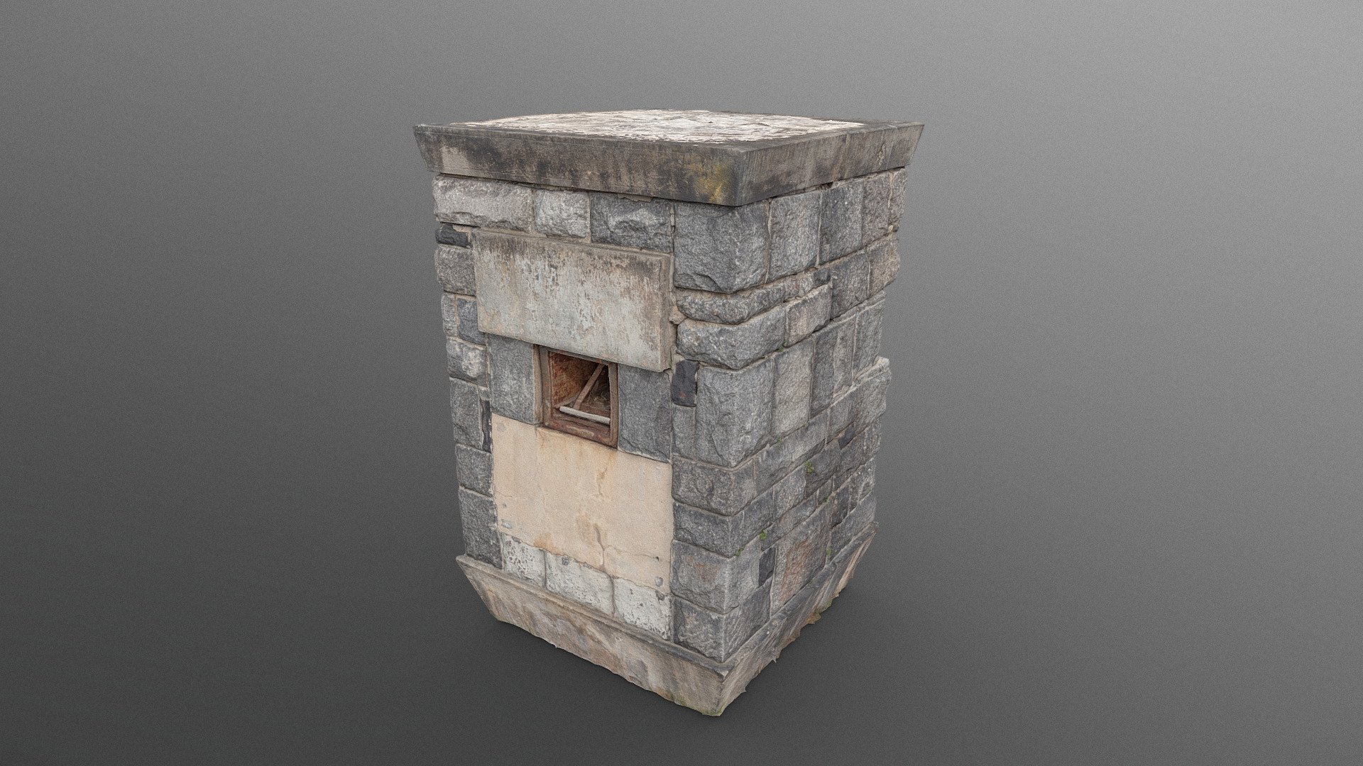 Broken stone pedestal - Buy Royalty Free 3D model by axonite [ceb3684 ...