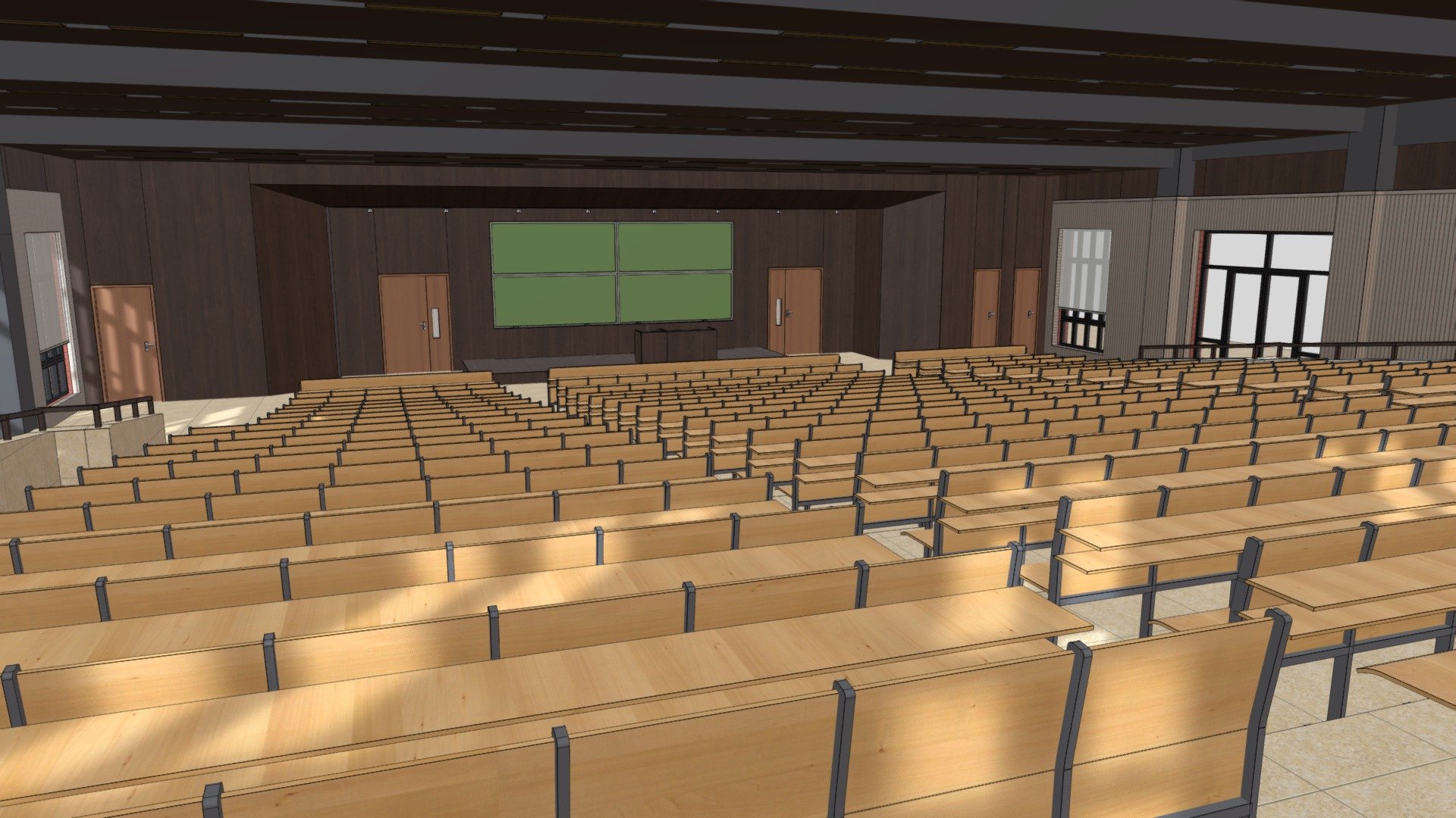 terrace classroom - Buy Royalty Free 3D model by okotaru (@loaferspore ...