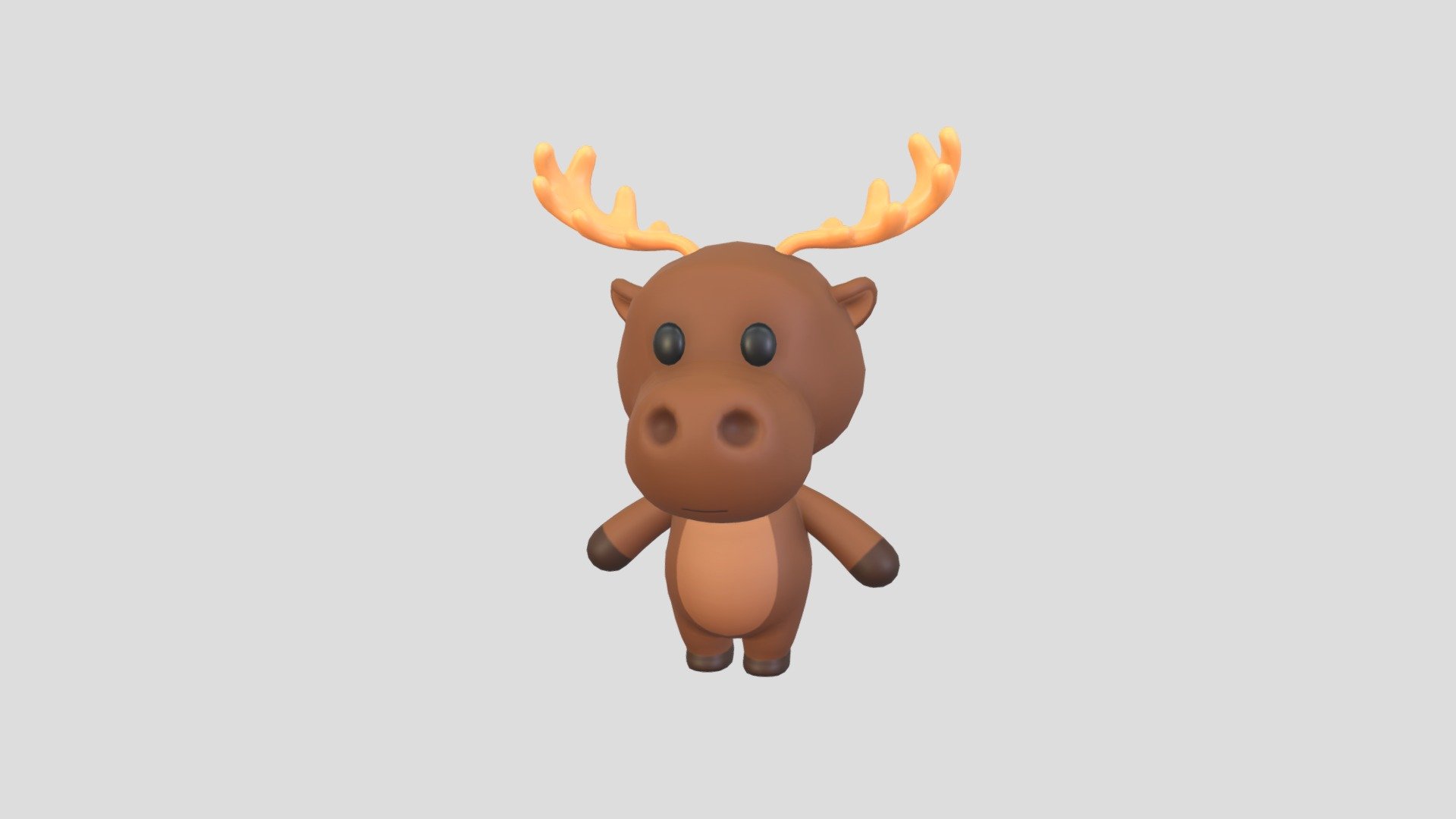 Character034 Moose - Buy Royalty Free 3D model by BaluCG [ceb3d2f ...