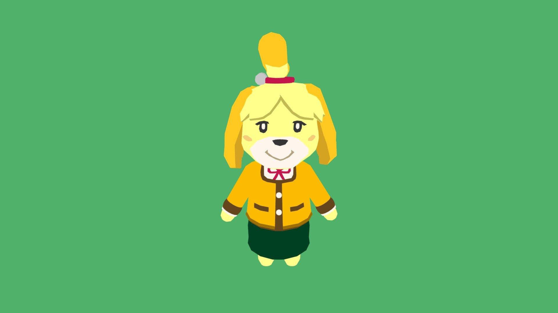 Isabelle - 3D model by shansey3d [ceb4173] - Sketchfab