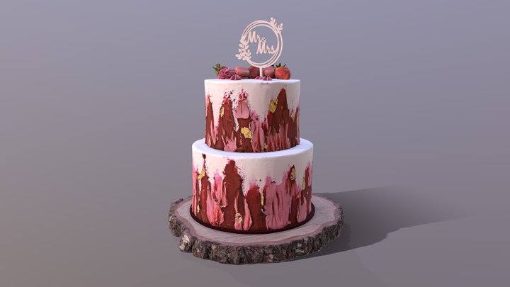 Wedding-cake 3D models - Sketchfab