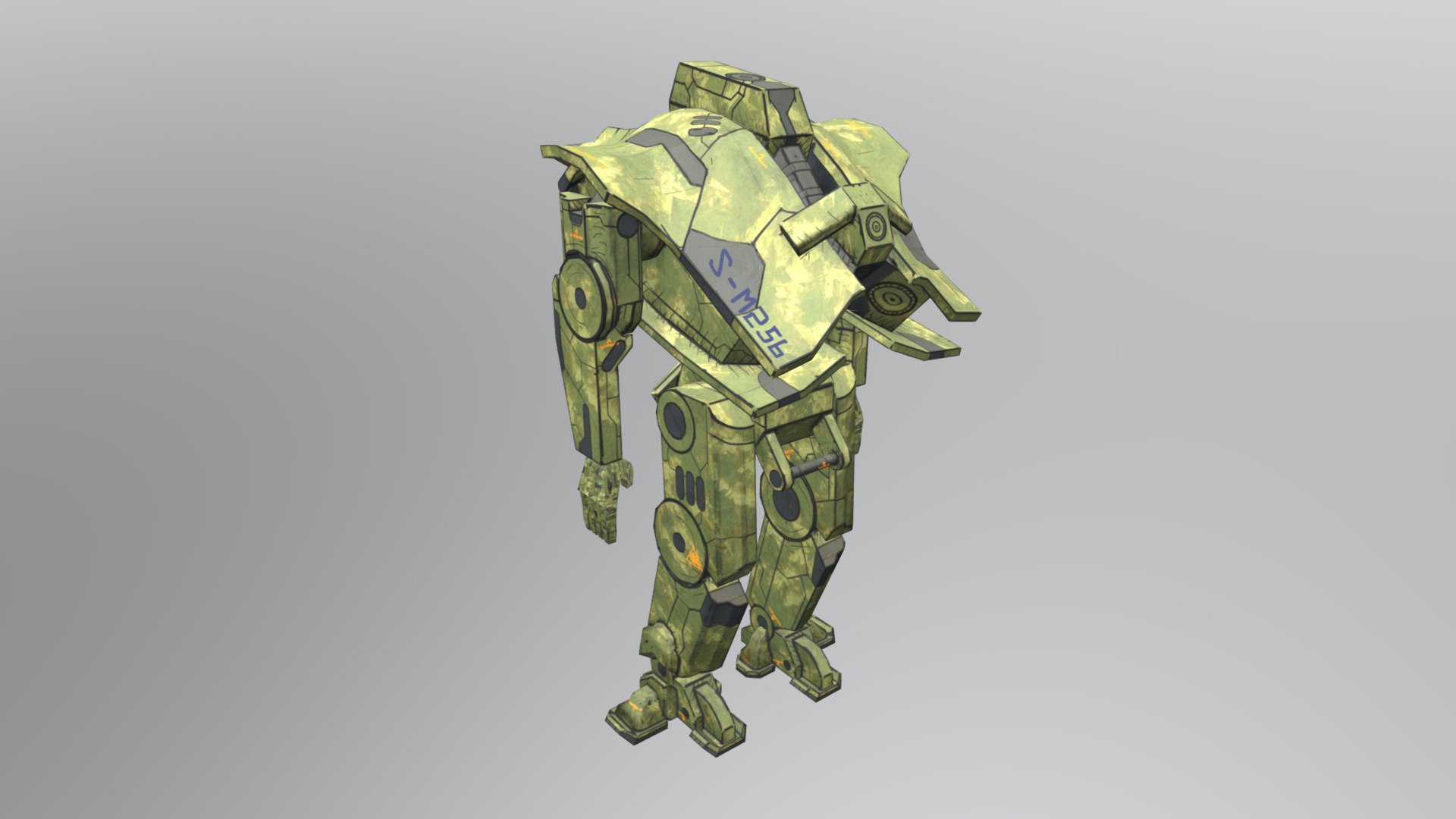 Walker-SLEEK - 3D model by Iron_Skin [ceb62f3] - Sketchfab