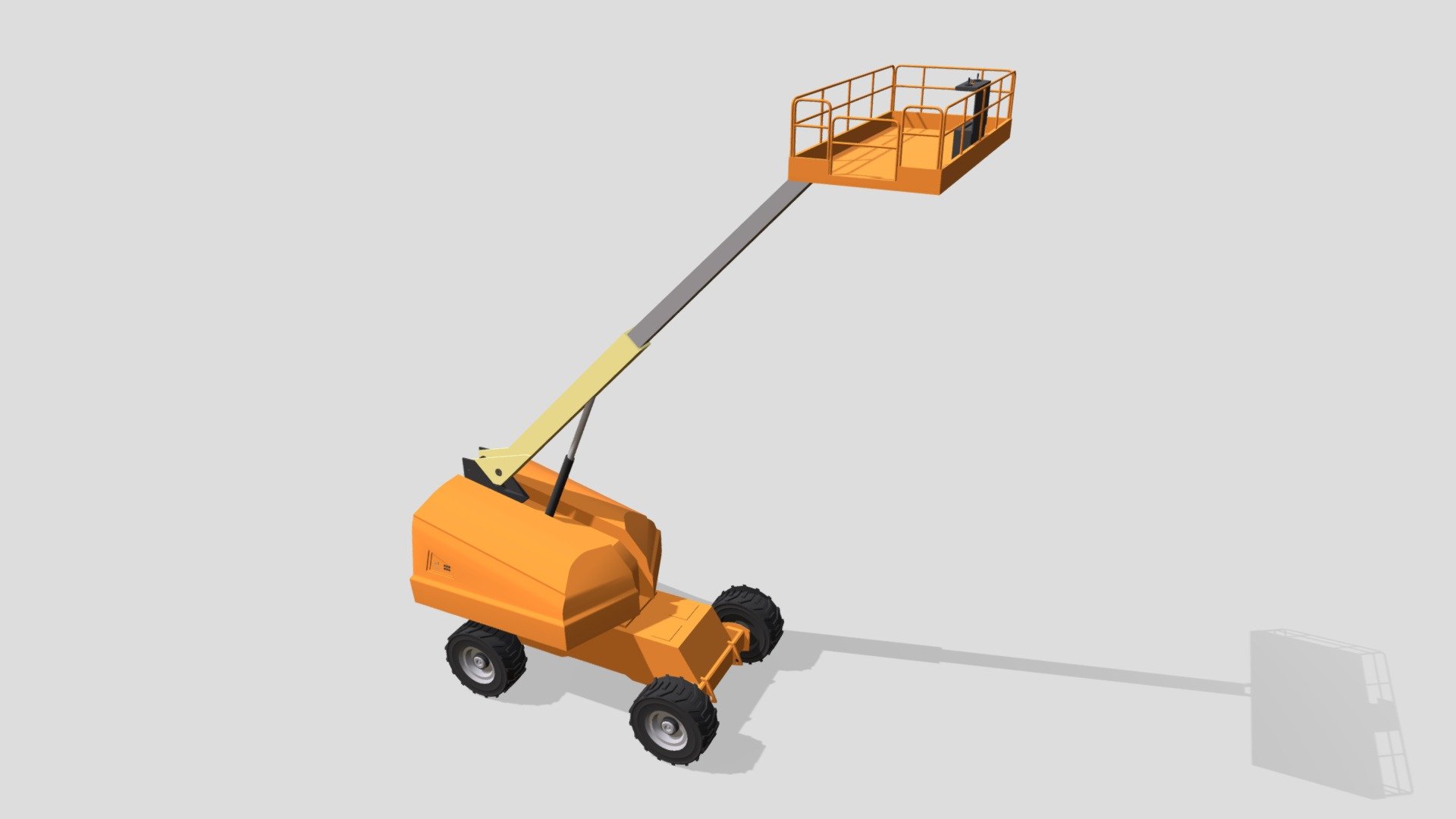 Boom Lift - 3D model by CevoCreative [ceb7022] - Sketchfab