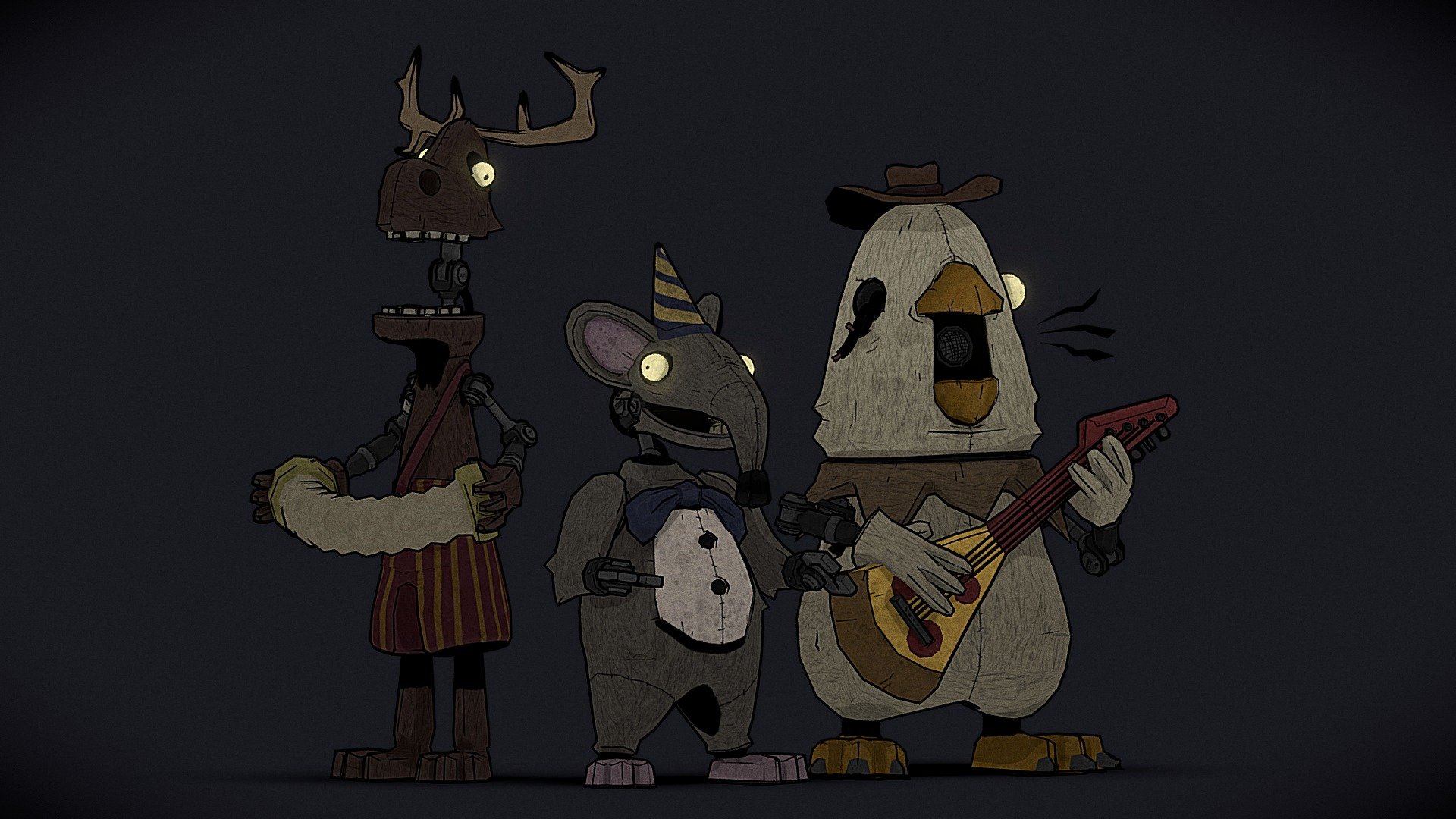 Pizza Place Animatronics - Buy Royalty Free 3D model by SeanNicolas ...