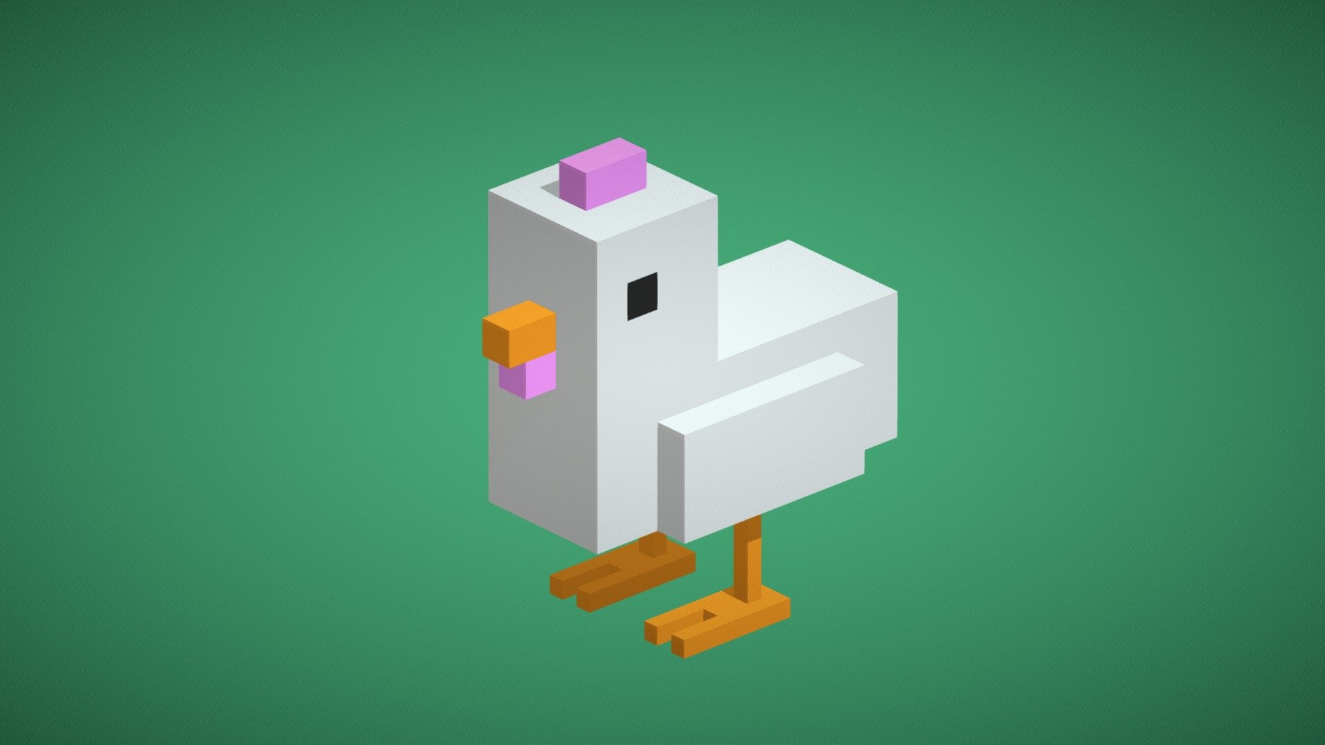 ChickenVoxel - Download Free 3D model by Shiroinu25 [ceb9655] - Sketchfab