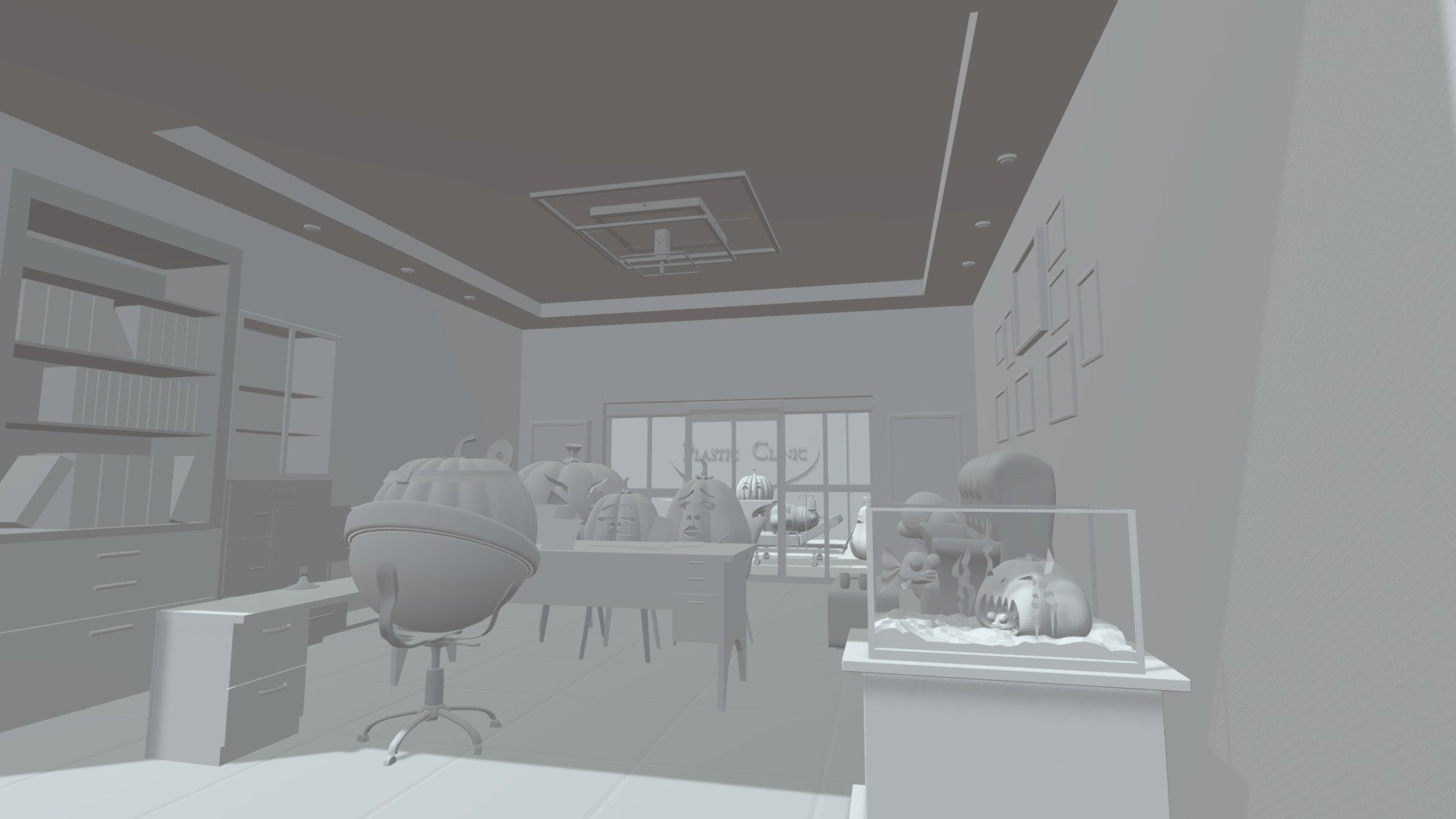 Plastic Clinic scene_ - 3D model by YuliyaHeneha [cebb46c] - Sketchfab