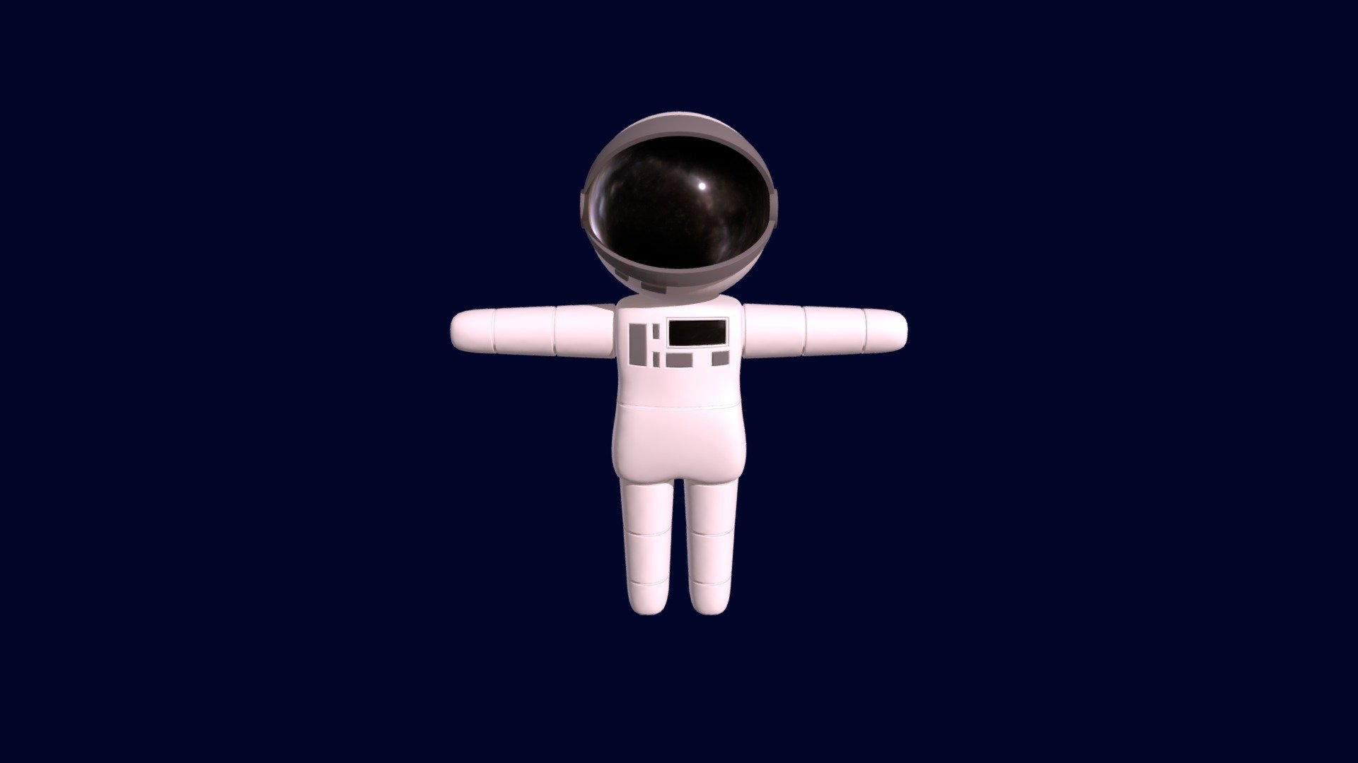Astronaut - 3D model by Bell (@BellLaGrange) [cebc28b] - Sketchfab