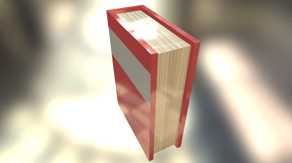 Red Book - Download Free 3D model by sookendestroy1 [cebc4e7] - Sketchfab