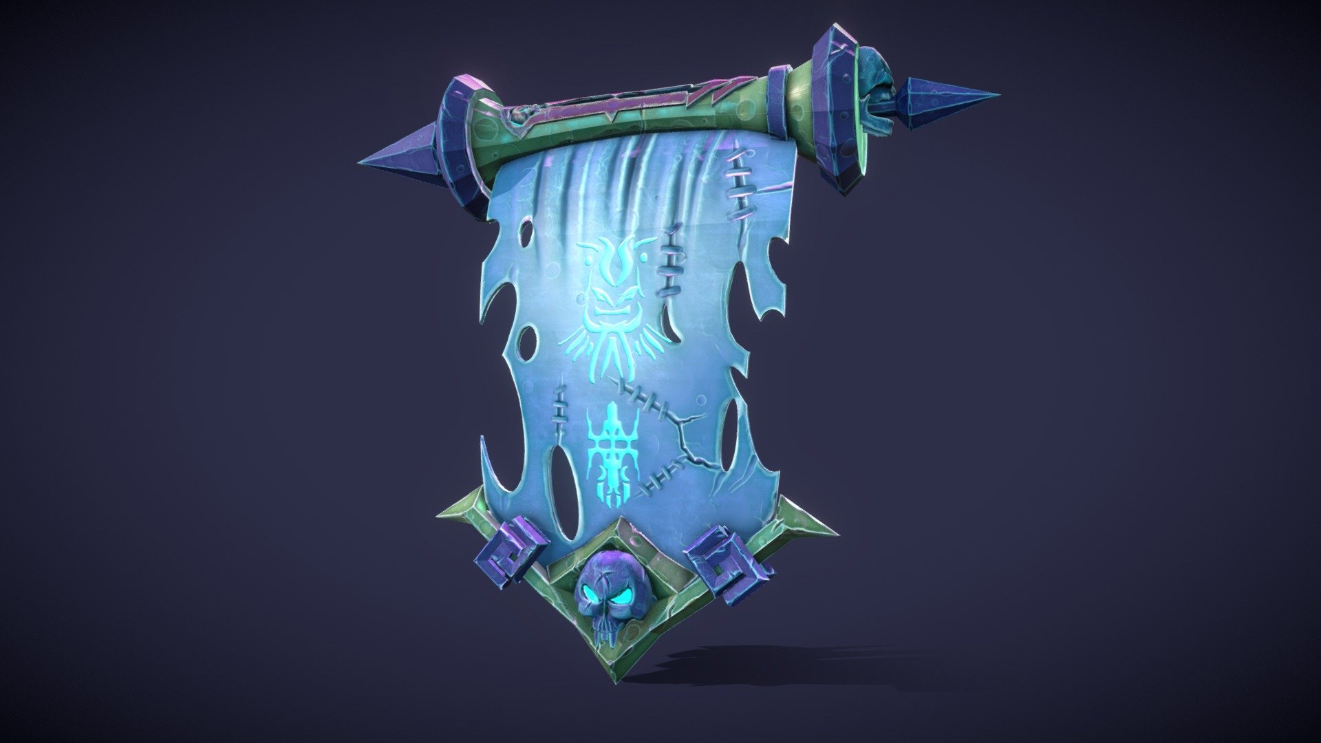 Ghost Scroll - 3D model by Jelveh 3D (@mozata) [cebc501] - Sketchfab