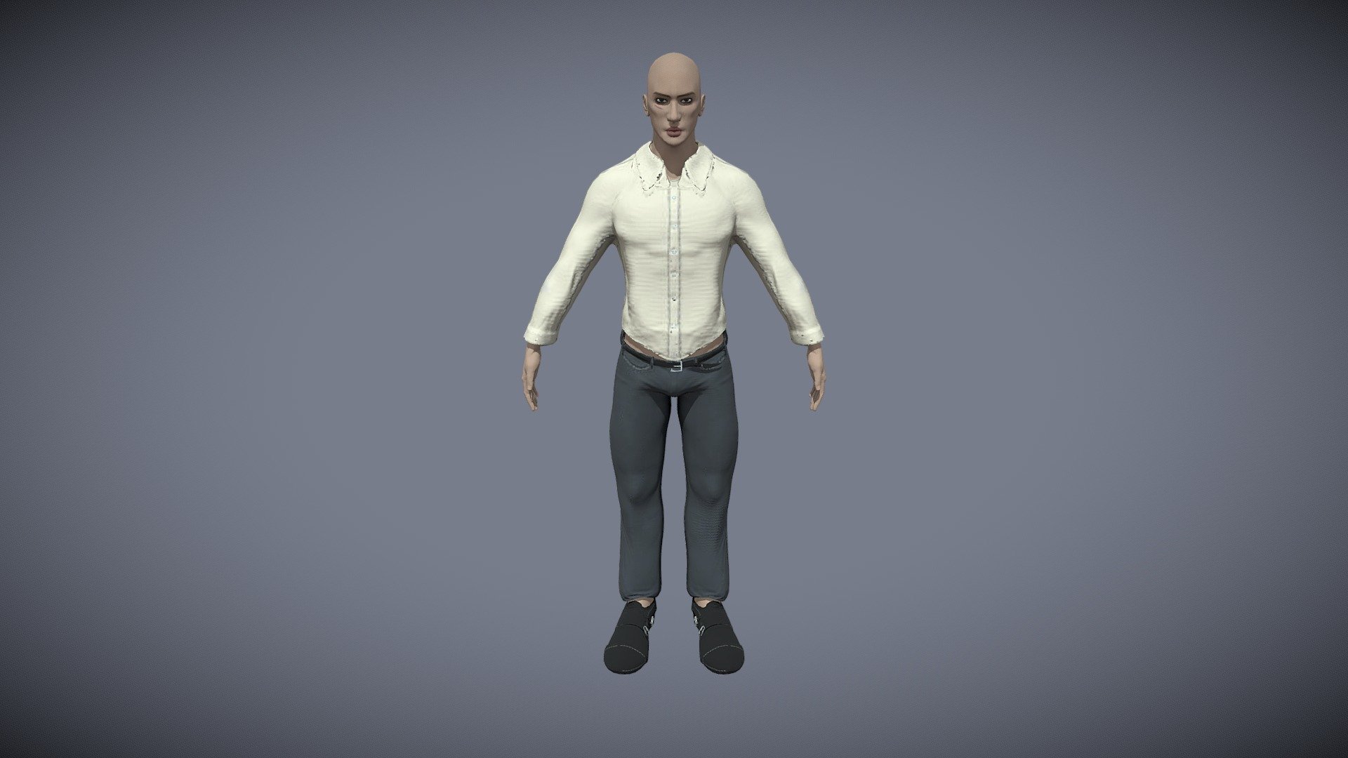 Realistic Shouta Aizawa Model (no hair). - 3D model by ana_conda23 ...