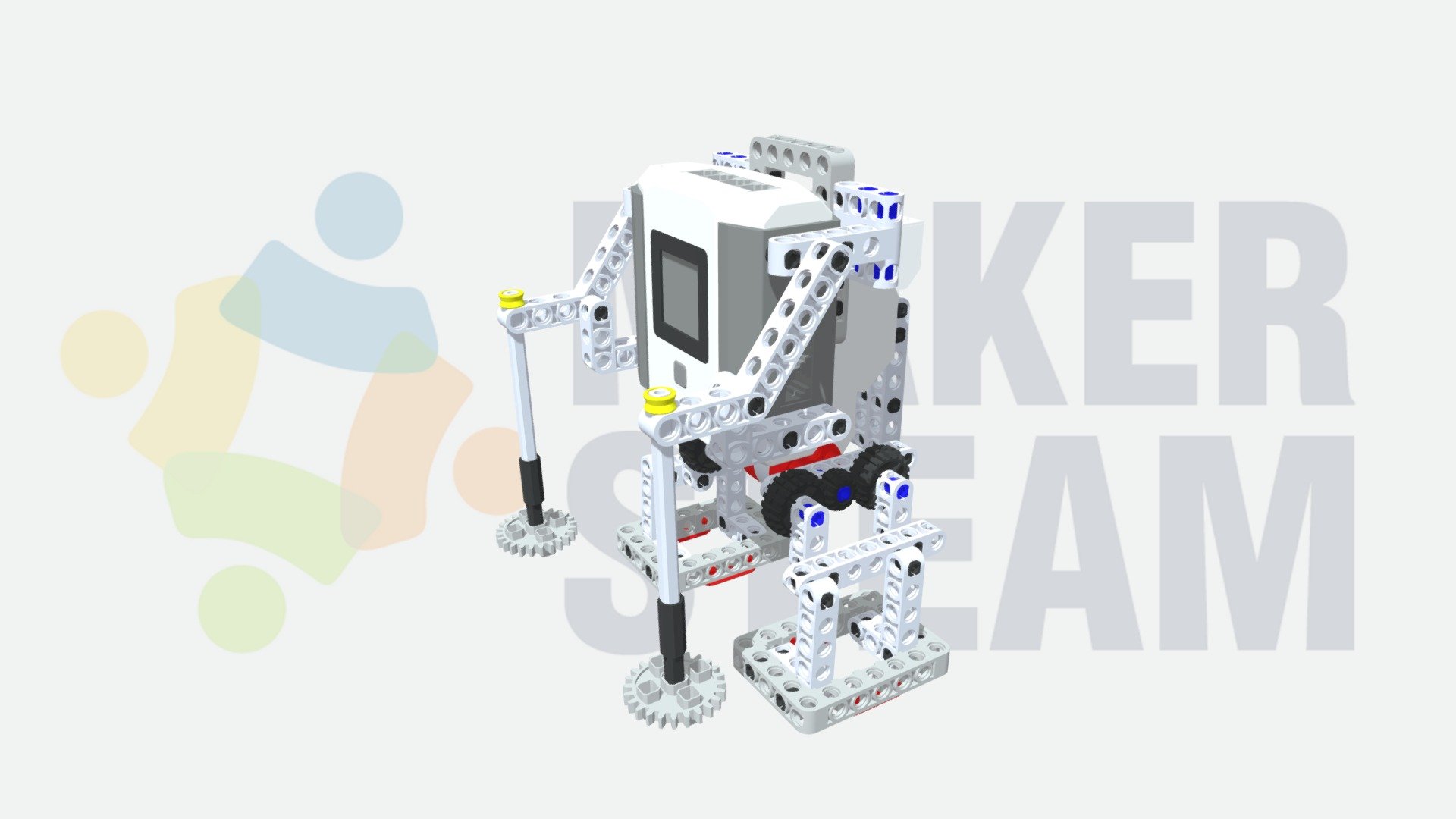 snow walker v2 - 3D model by MAKERSTEAM [cebd4eb] - Sketchfab
