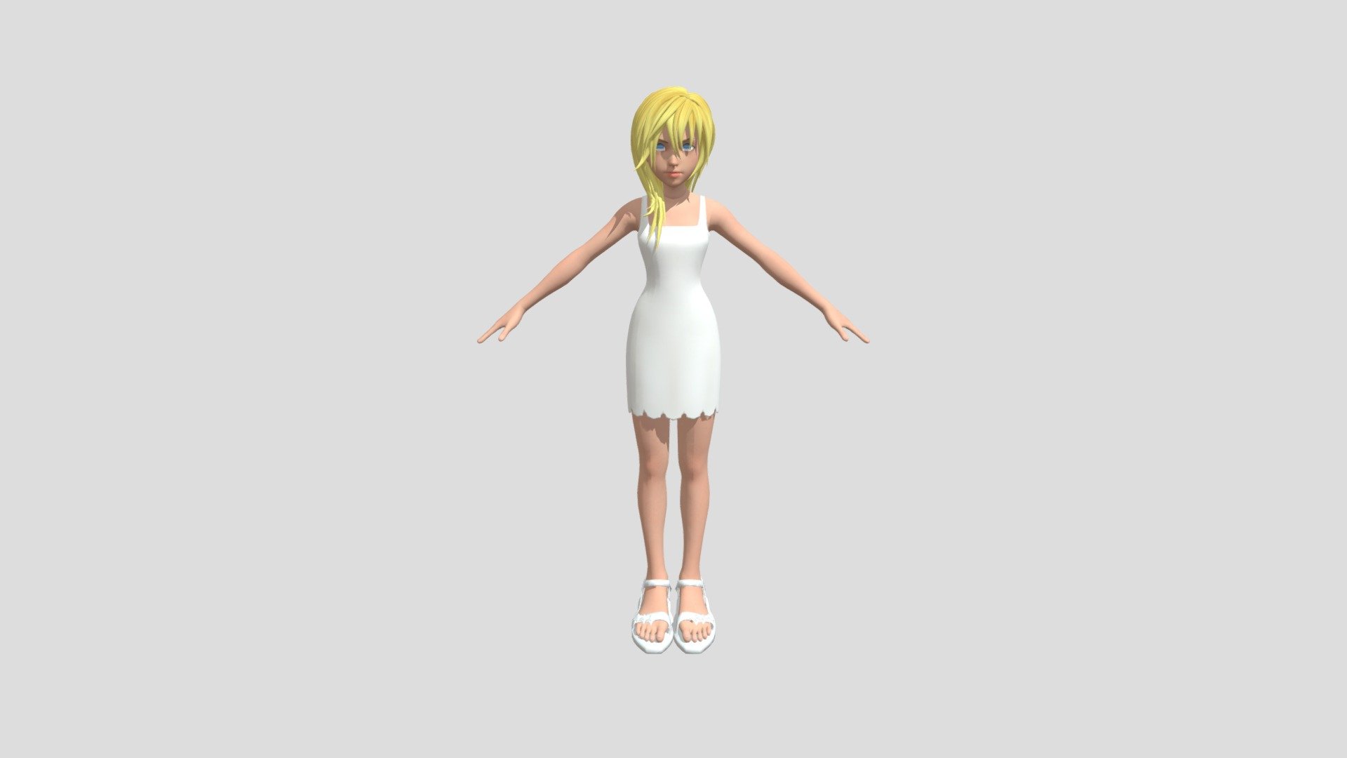 KINGDOM HEARTS 3 Namine - Download Free 3D model by RandomUser6234 ...
