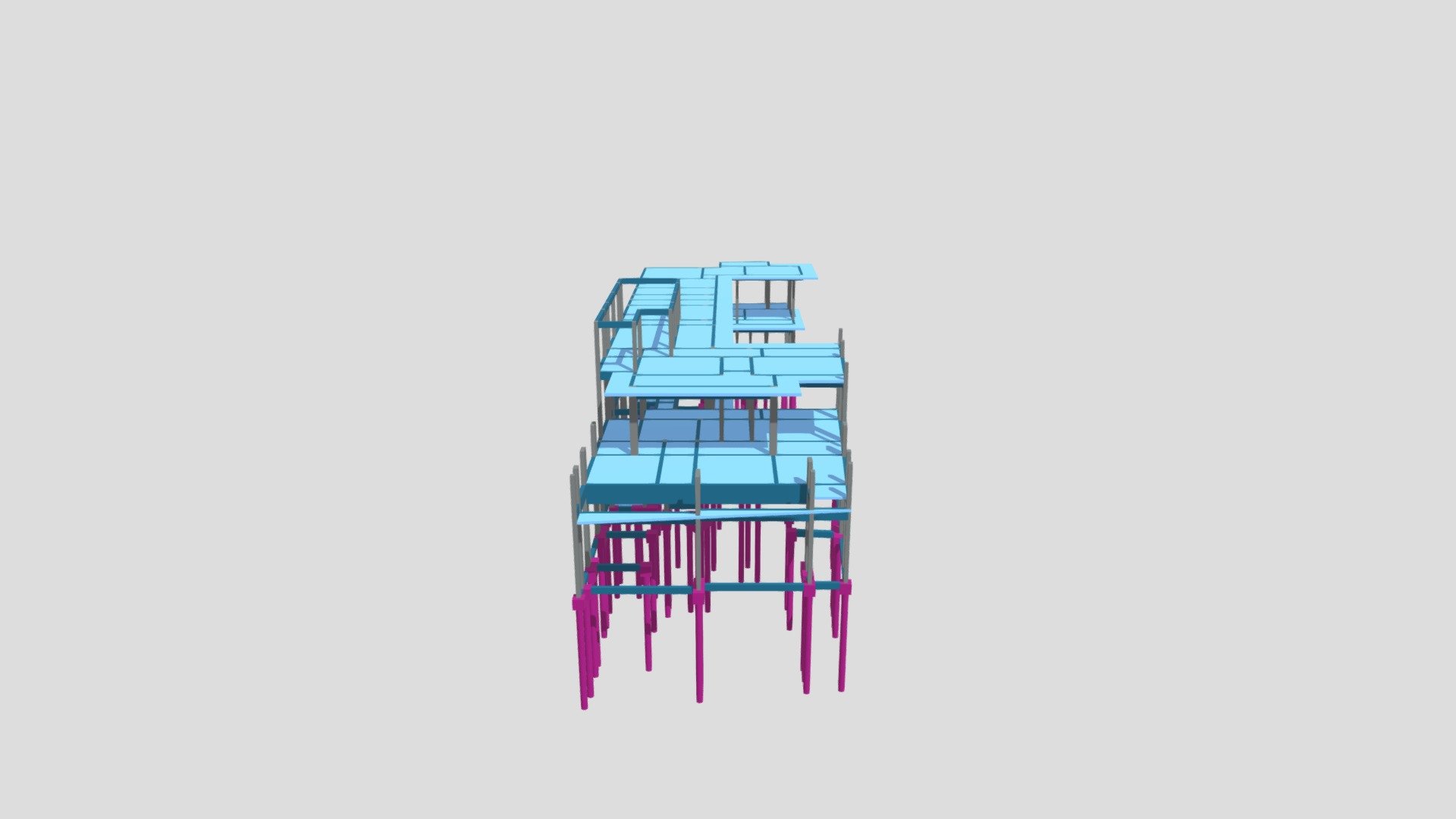 Projeto Estrutural NILDA - 3D model by mjuliapoliti [cebec1f] - Sketchfab