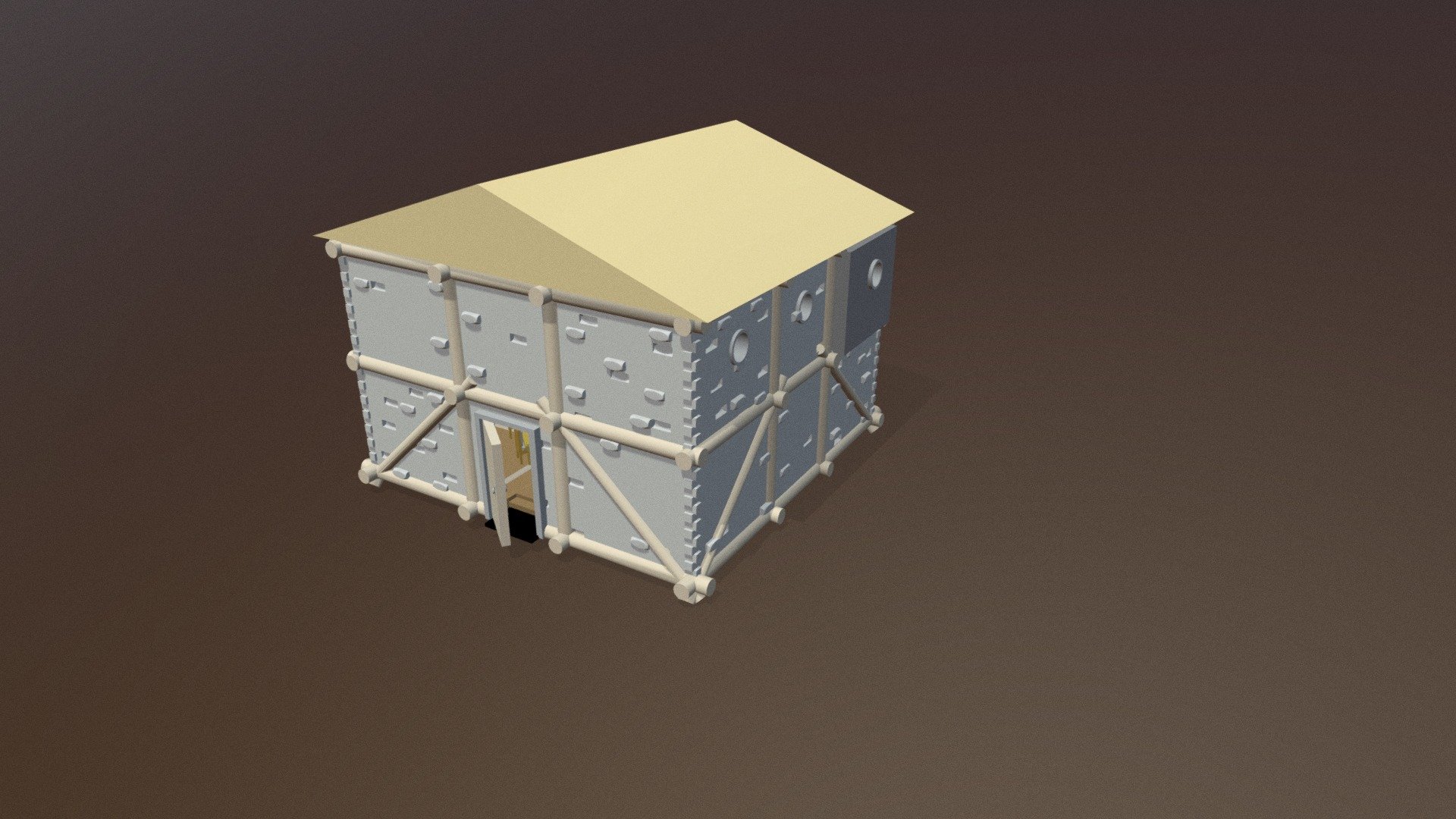 Channel 4 News Team House (2) - 3D model by themeltingtuna [cec0292 ...