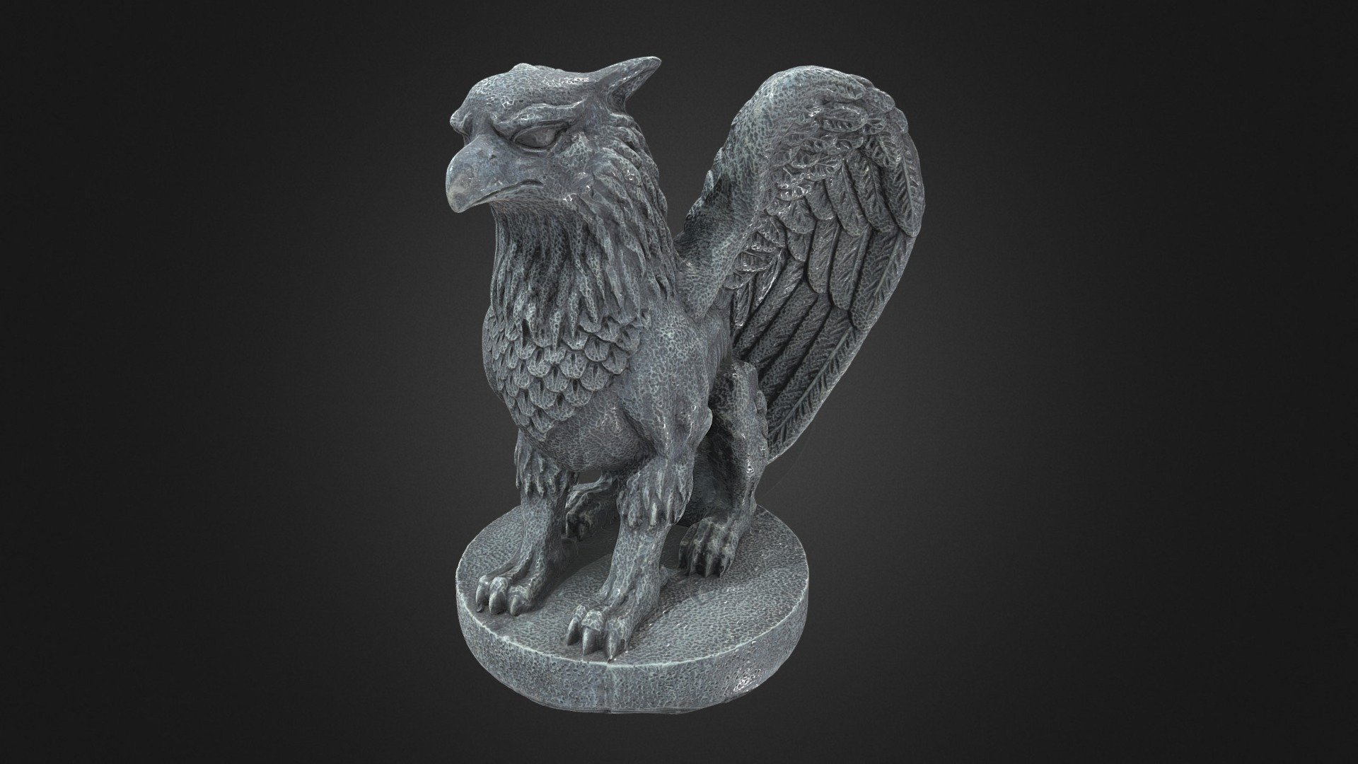 Griffin Statue - 3D model by JPDV [cec05bd] - Sketchfab