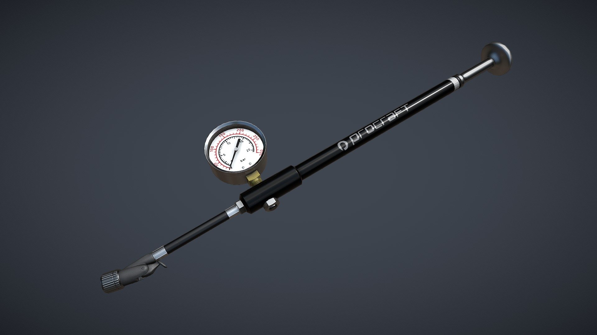 Pump for air forks and rear shocks. - 3D model by serg_cher [cec30c7 ...