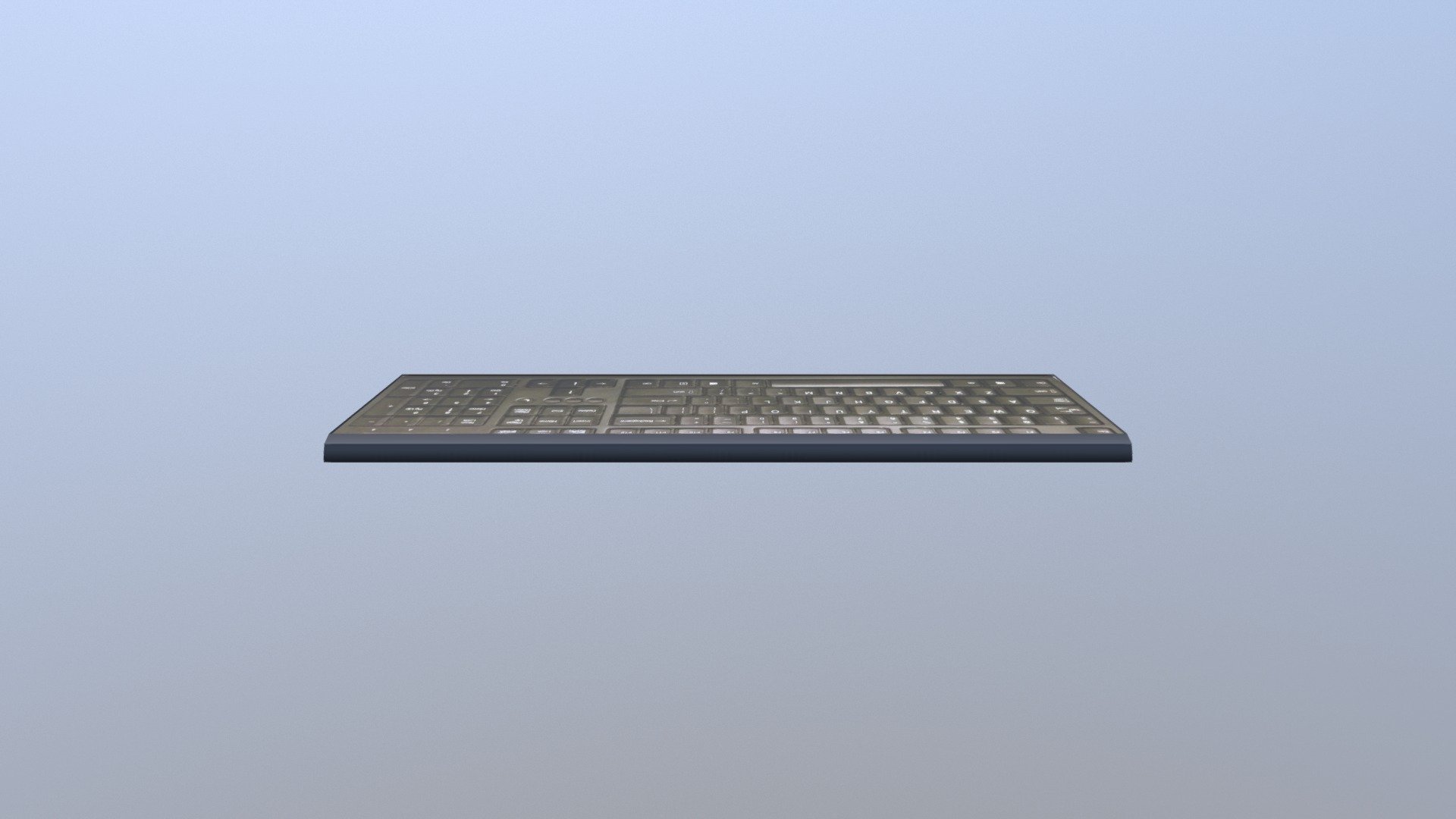 Keyboard - 3D model by Juan Buena (@juan.buena) [cec3eac] - Sketchfab
