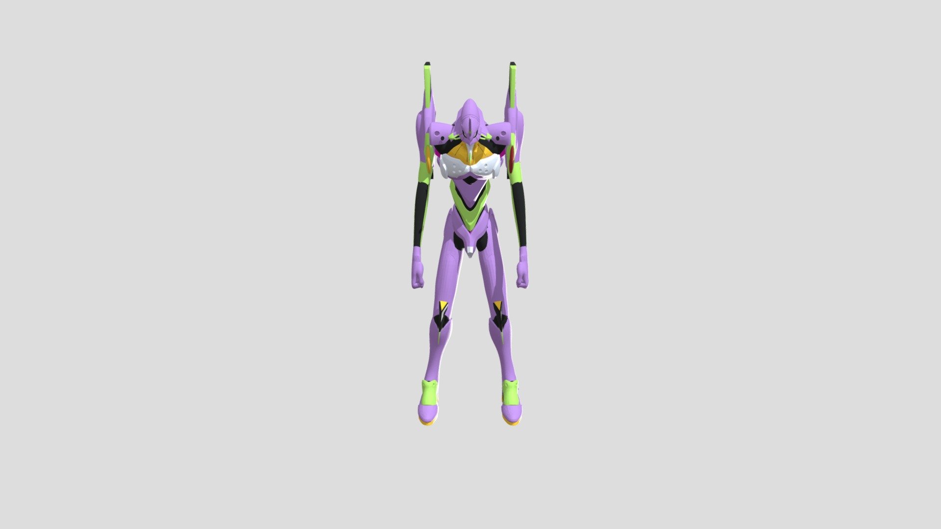 Evangelion - Eva 01 Rigged - Download Free 3D model by NAJWAN_ID ...