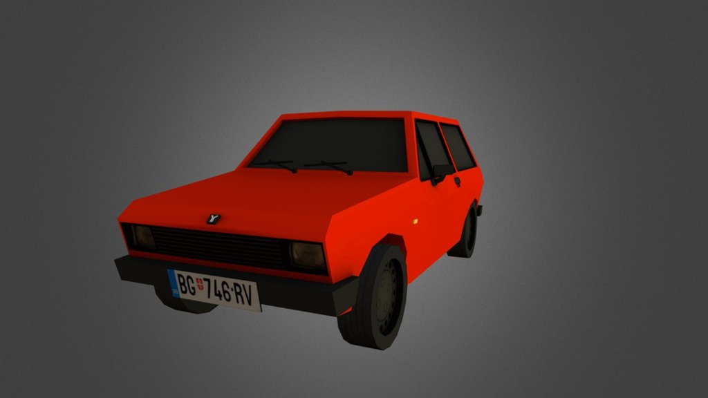 Yugo 45 - 3D model by Uros (@uc3d) [cec4767] - Sketchfab
