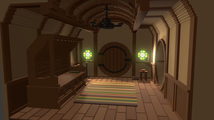 Hobbit-house 3D models - Sketchfab