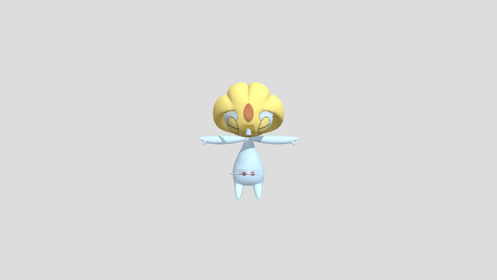 Uxie - Download Free 3D model by nguyenlouis32 [cec5966] - Sketchfab