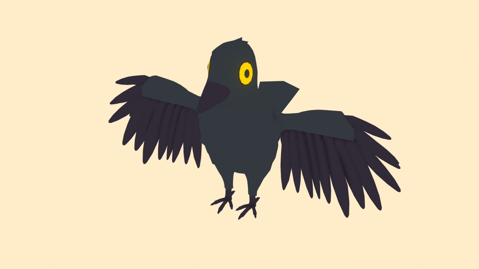 Bird Animation Test - 3D model by yaphett [cec7693] - Sketchfab