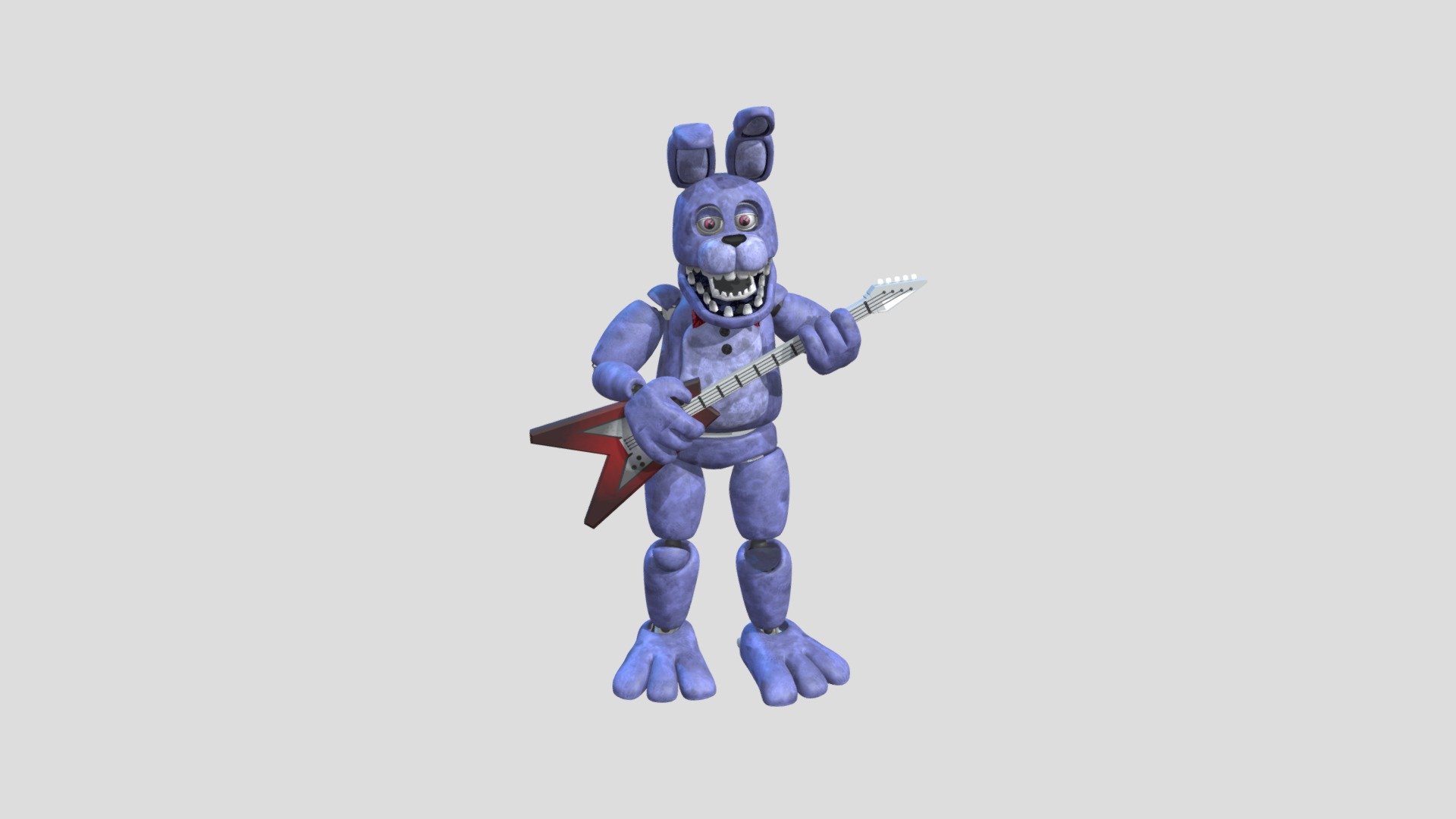Unwithered Bonnie - Download Free 3D model by Freddy_Fazbear (@LBSCR_E2 ...