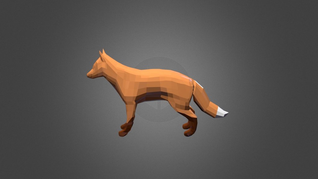 Fox - 3D model by piootrek [cec9dfb] - Sketchfab