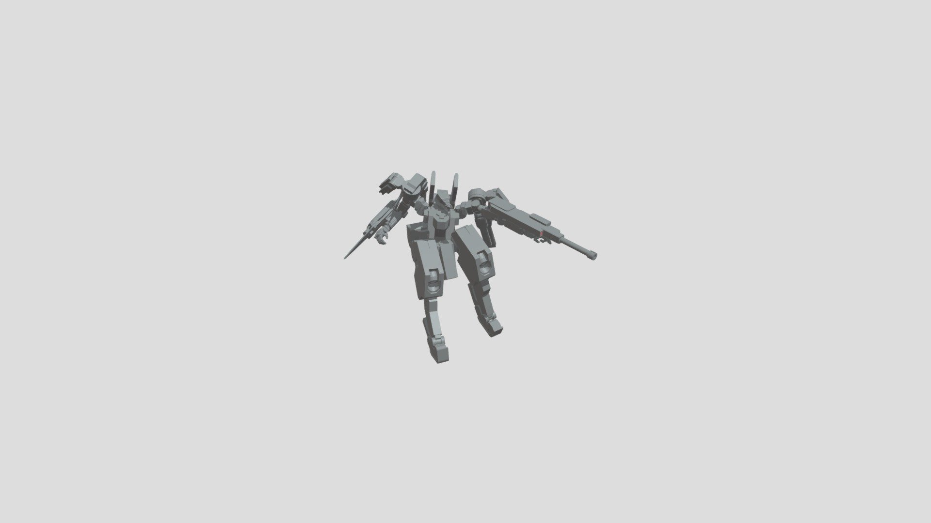 Original robot (texture unfinished 2022/7/20) - Download Free 3D model ...