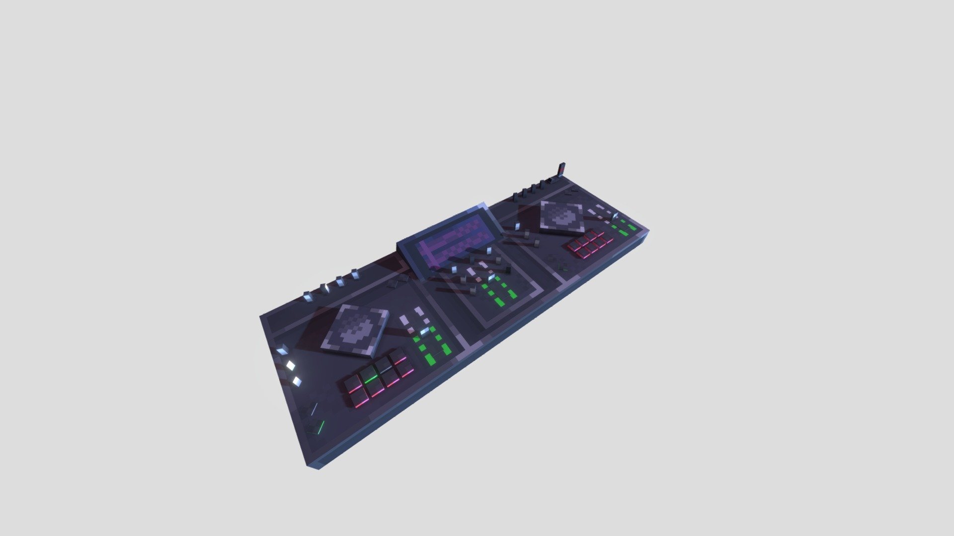 Dj set - 3D model by gorroii228 [ceca1b2] - Sketchfab